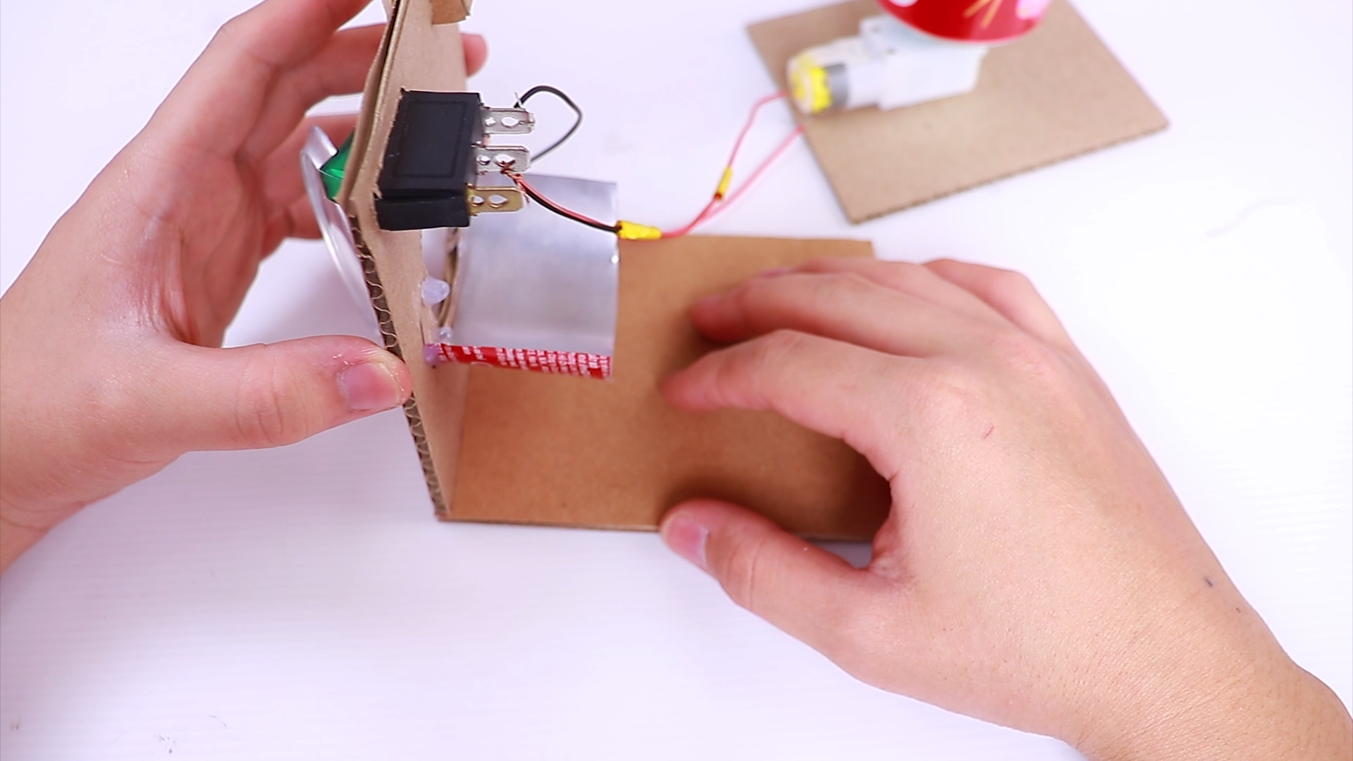 Make Washing Machine From Cardboard : 11 Steps (with Pictures ...