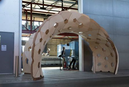 Design and Fabrication of a Bending-Active Pavilion : 8 Steps (with ...