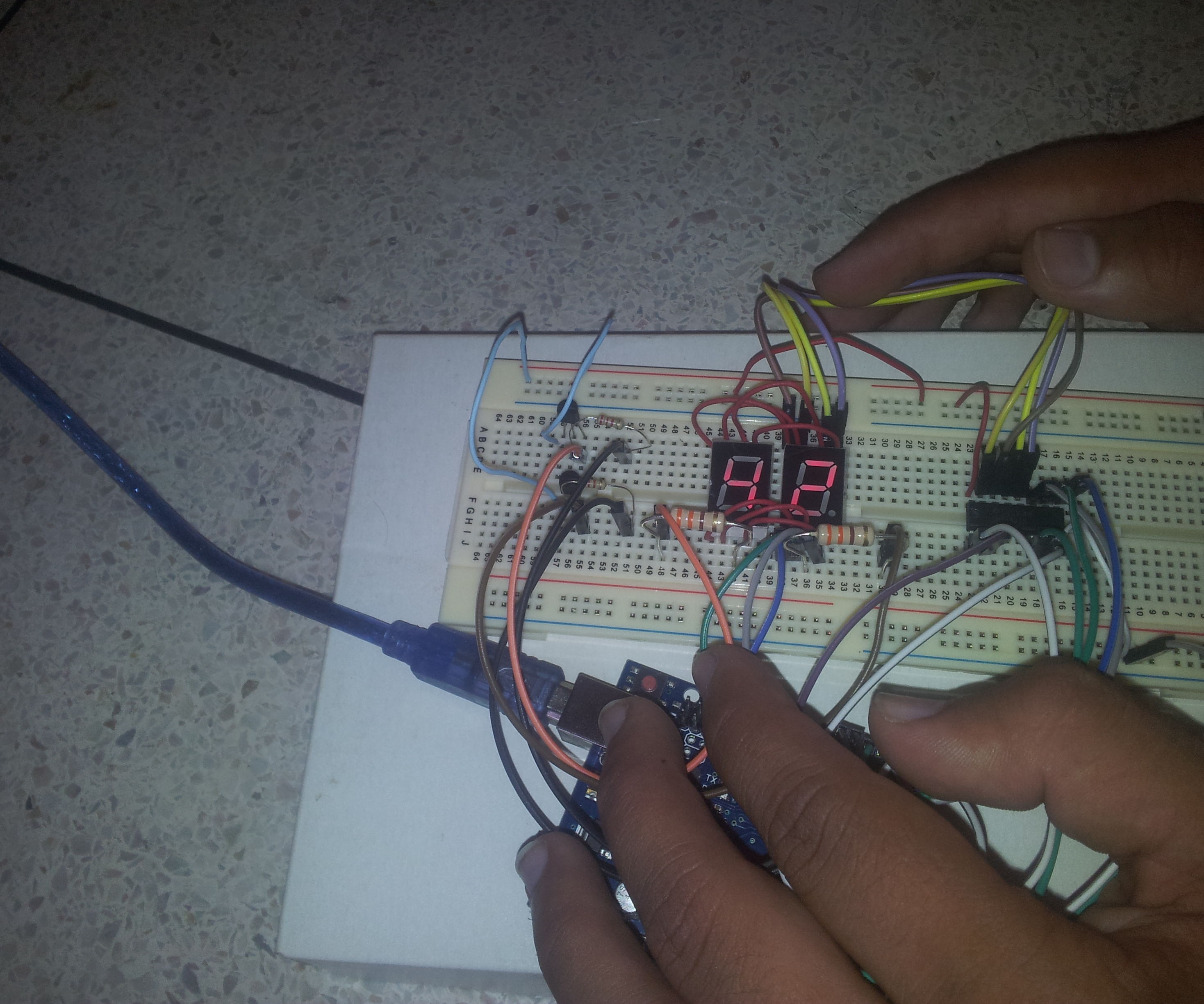 how to make a 0-9 counter using an arduino nano DIY Project to Discover ...