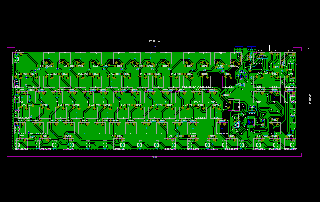 HacKeyboard, a Mechanical Keyboard Built From Scratch : 42 Steps (with ...