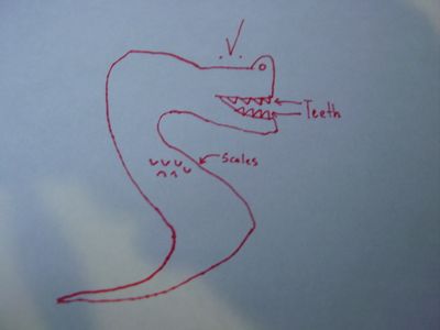 How to Draw TROGDOR the BURNINATOR From Strongbad! :-) : 6 Steps ...