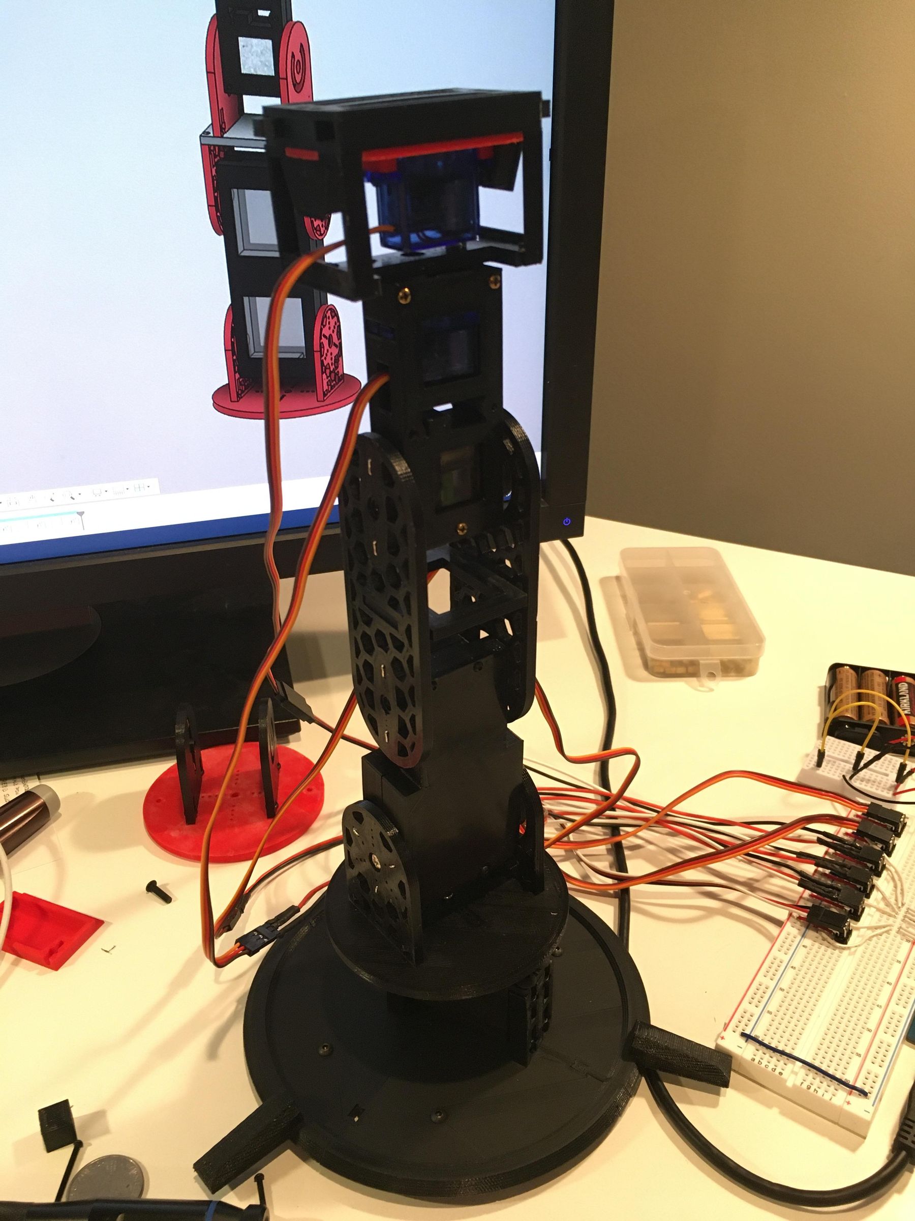 3D Printed Arduino Based Robotic Arm : 39 Steps (with Pictures ...