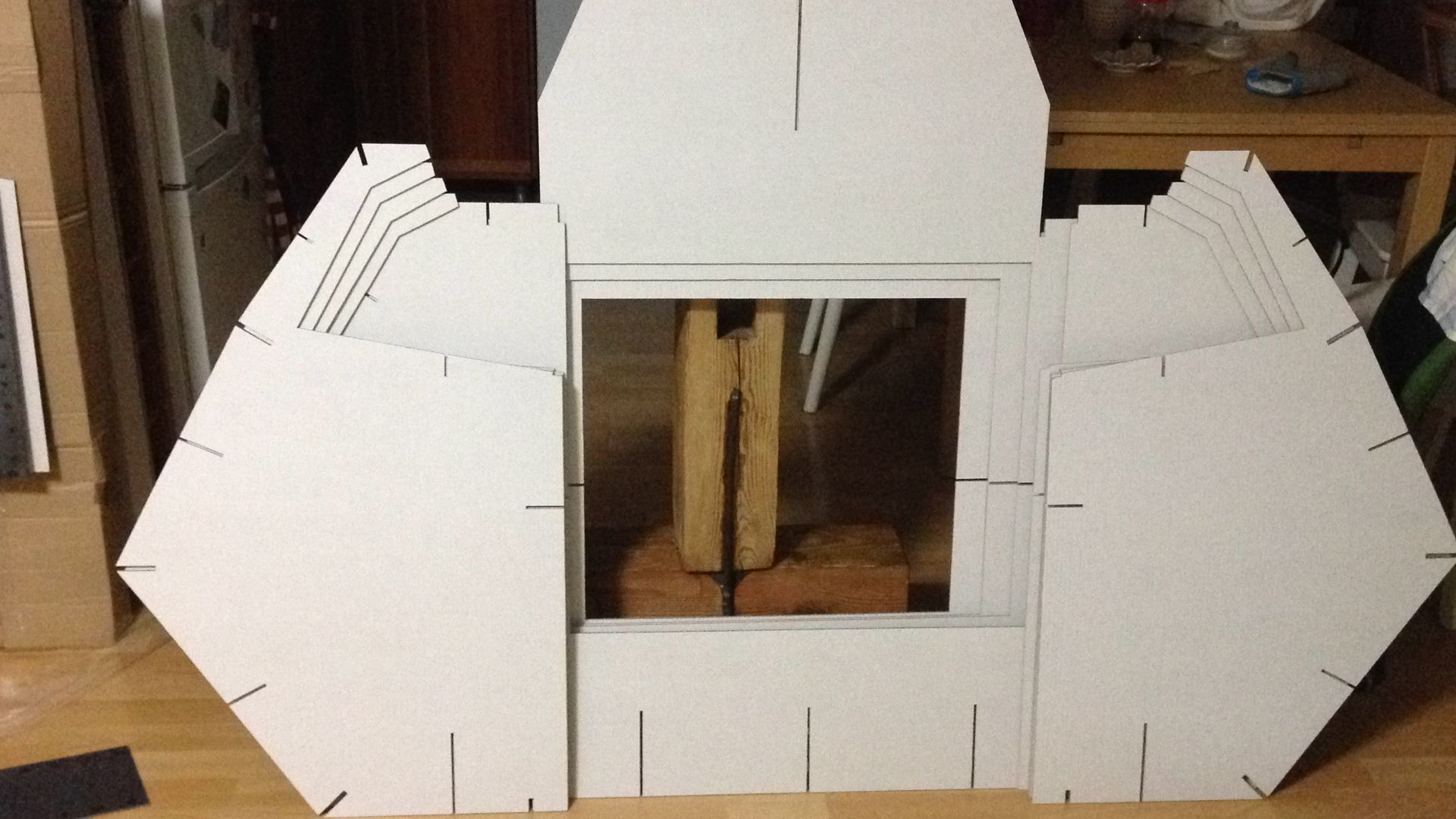 Full Scale Fighter Jet Cockpit From Cardboard : 7 Steps (with Pictures ...