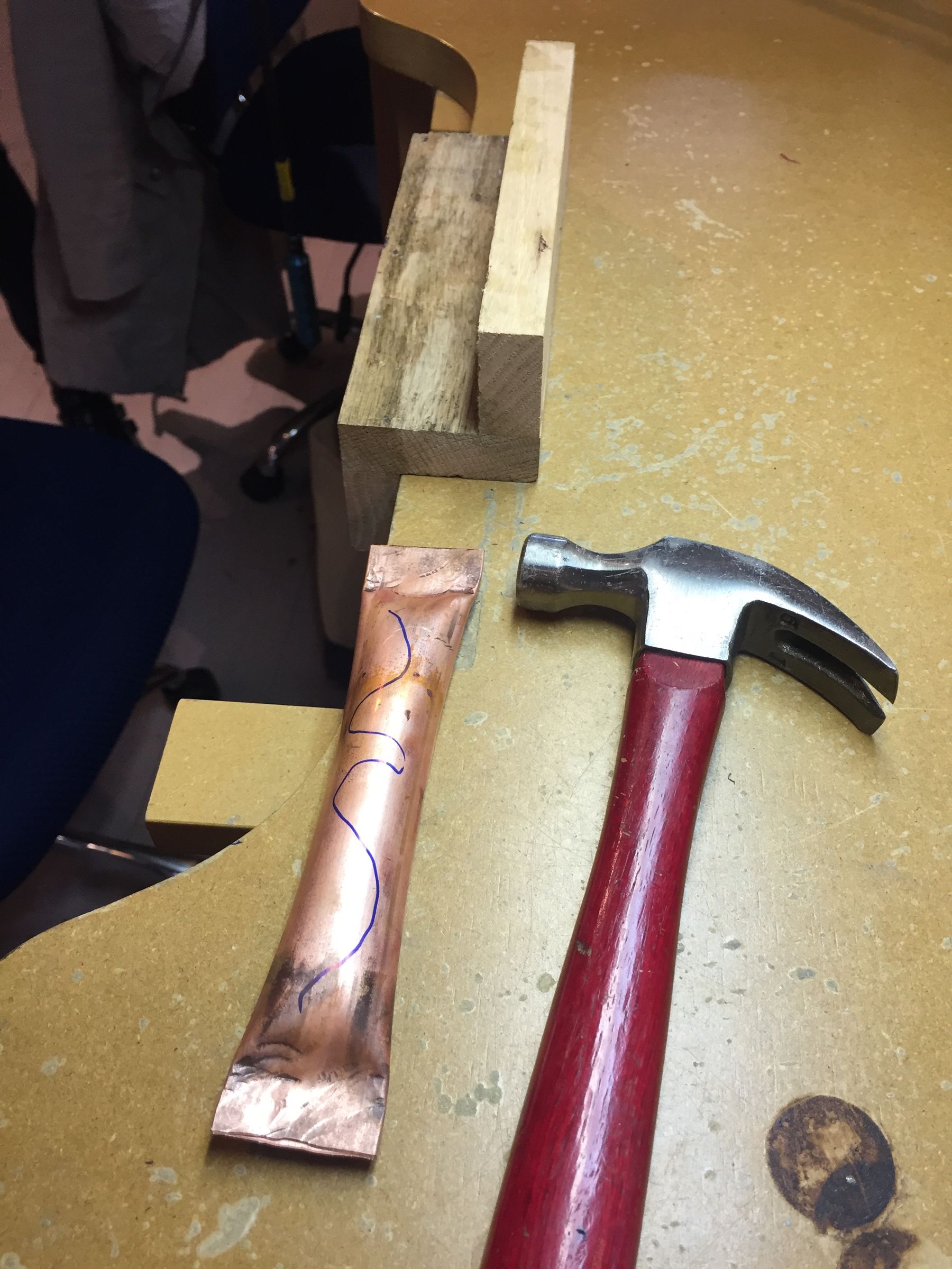 Forged Repurposed Copper Pipe Cuff : 6 Steps (with Pictures ...