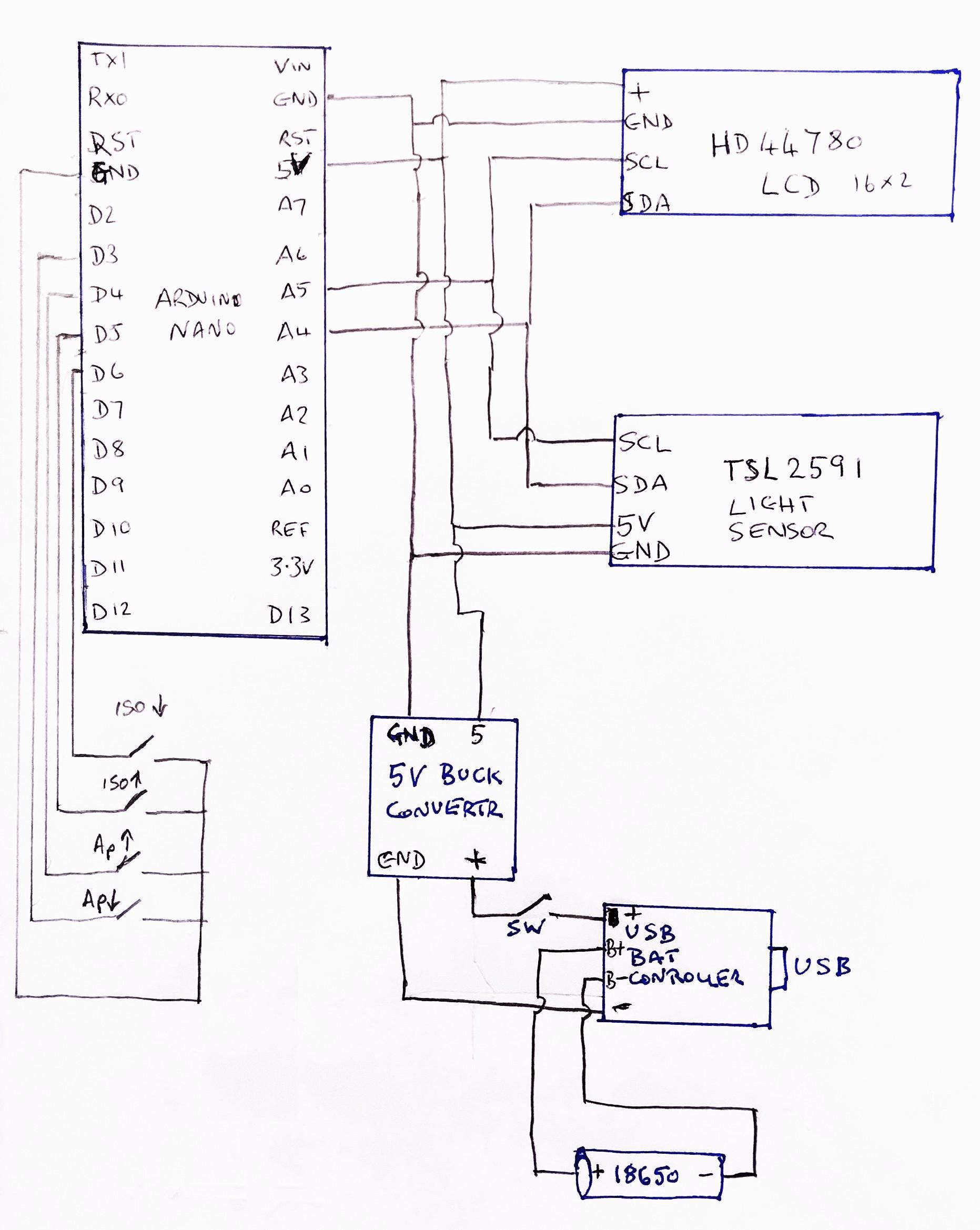 Super-sensitive Photographic Light Meter Using Adafruit TSL2591 Sensor ...