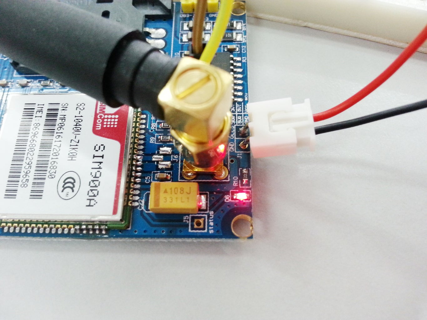 Tutorial To Interface Gsm Sim900a With Arduino 10 Steps Instructables