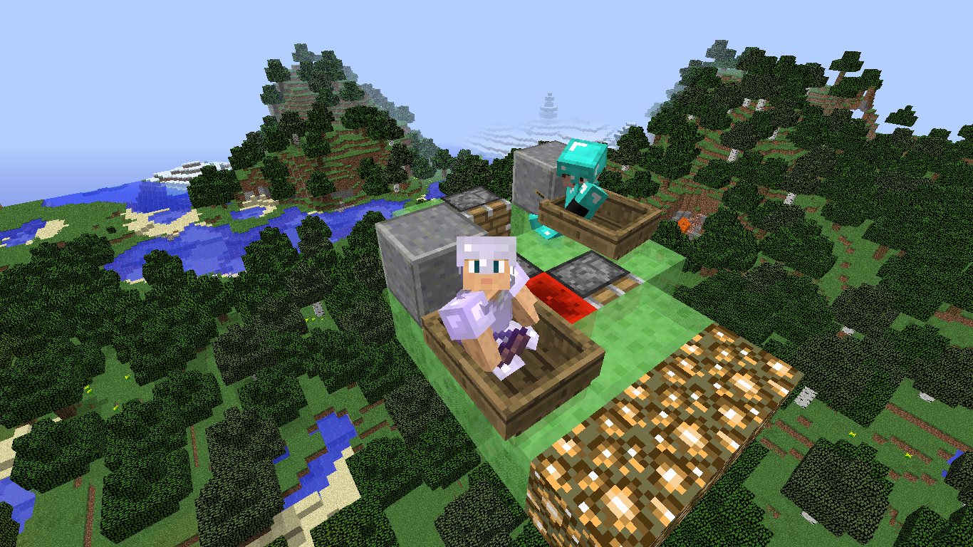 Minecraft Flying Machines : 7 Steps (with Pictures) - Instructables