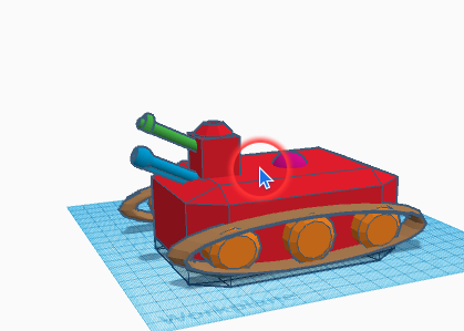 TinkerCAD Tank (Basic) : 4 Steps - Instructables