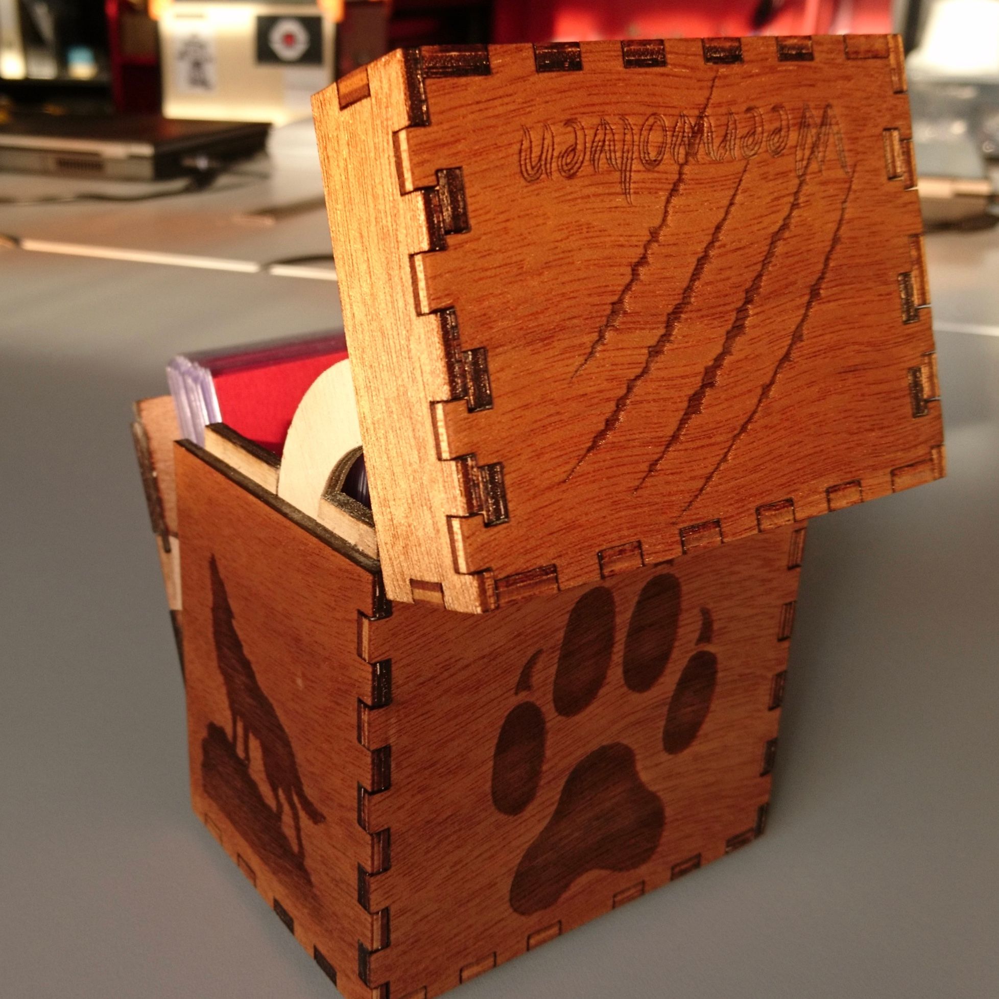 Laser Cut Game Card Box With Internal Hinges : 9 Steps (with Pictures ...