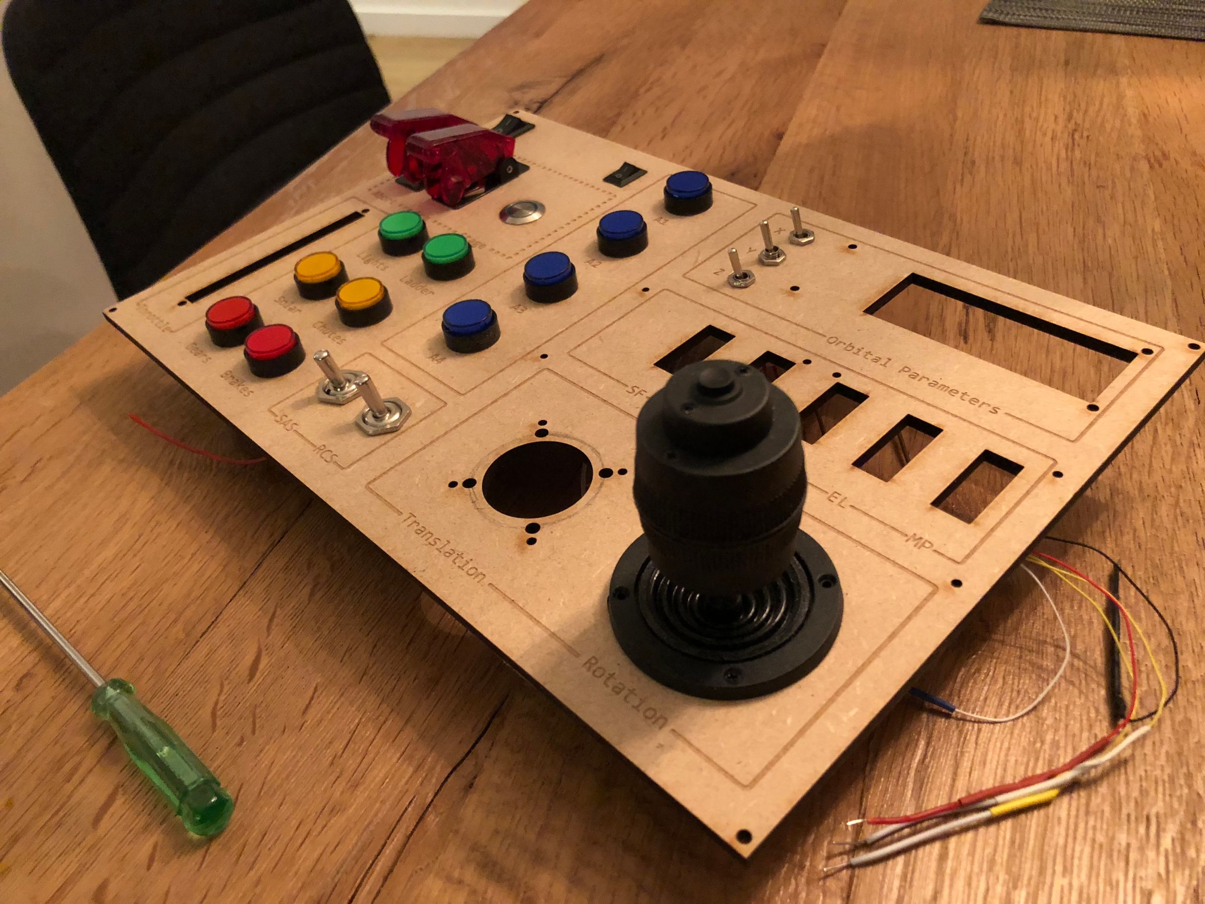 KerbalController: a Custom Control Panel for Rocket Game Kerbal Space ...