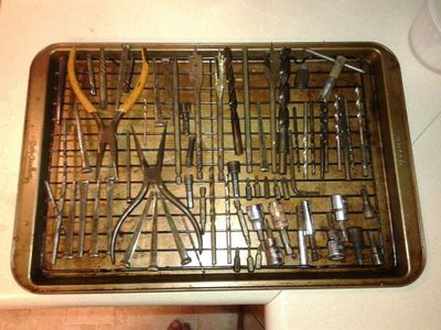 Cleaning Rust Off of Tools Without Harsh Chemicals : 4 Steps (with ...