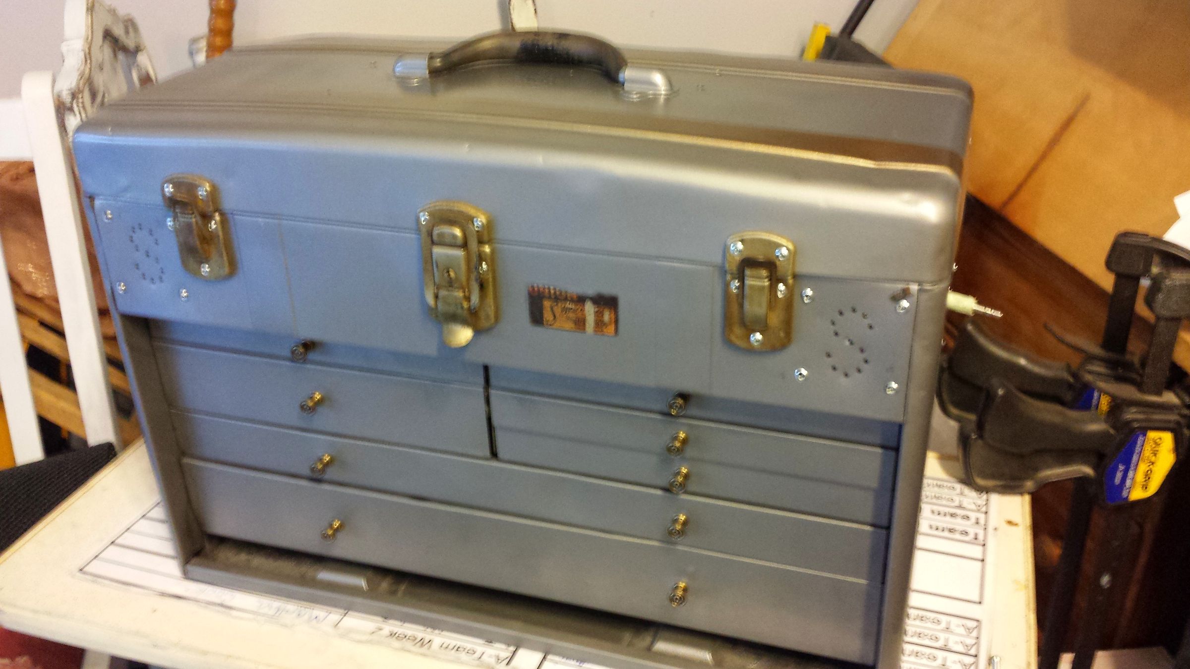 Toolbox Restoration and Retrofit : 6 Steps - Instructables