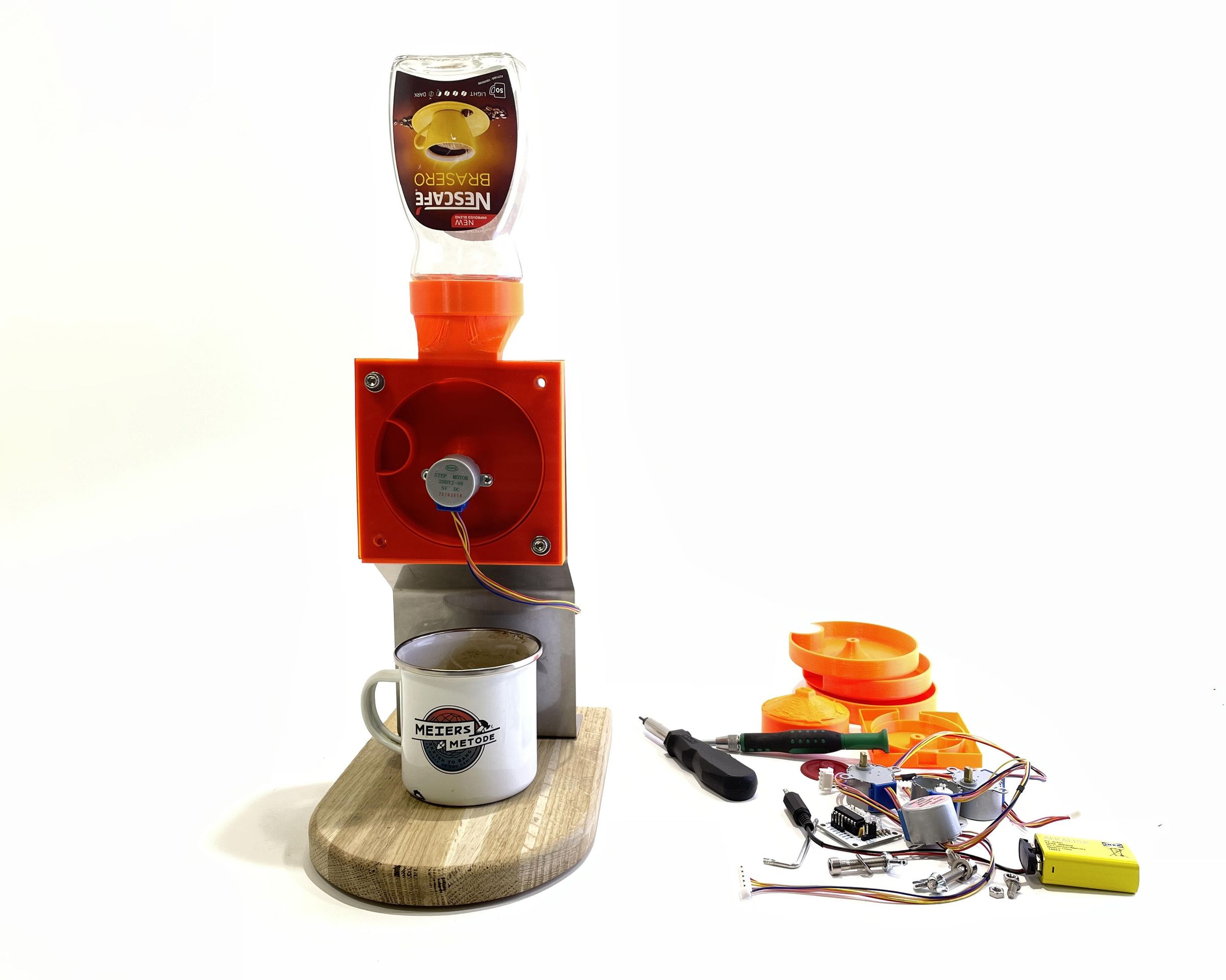 Totally Useless Coffee Dispenser… : 10 Steps (with Pictures ...