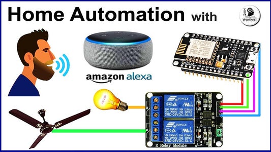 Alexa Smart Home System Using NodeMCU Relay Module : 10 Steps - Instructables