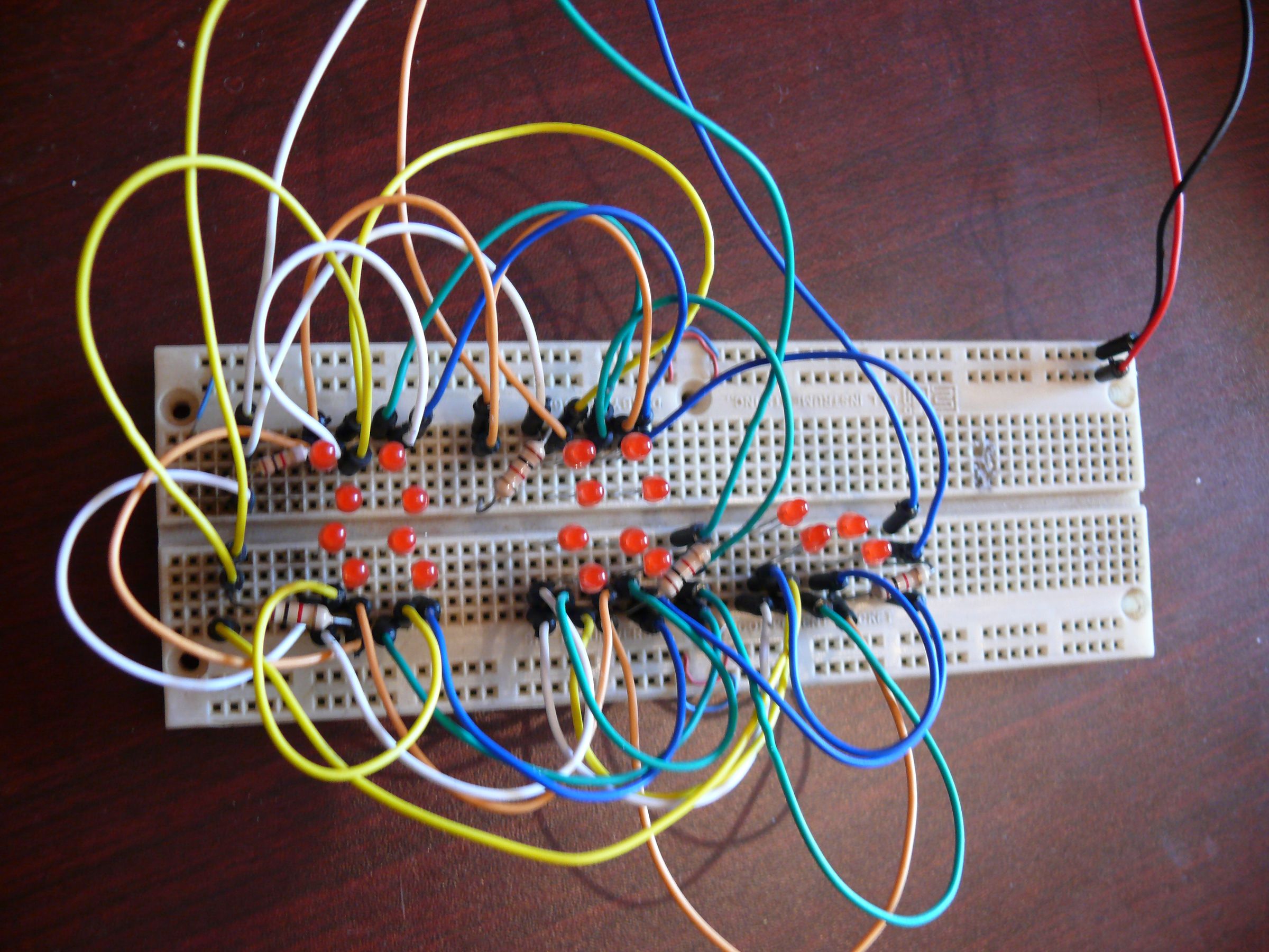 Controlling 20 Led's From 5 Arduino Pins Using Charlieplexing : 8 Steps - Instructables