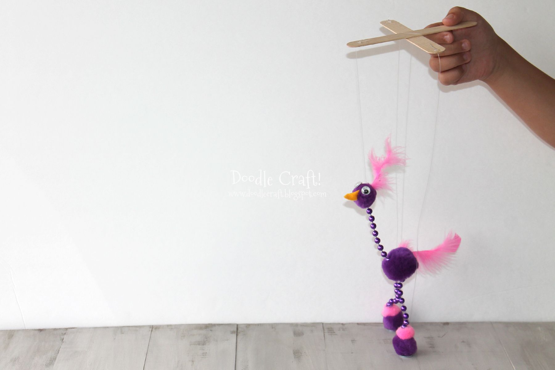 Silly Bird Marionette Tutorial! : 7 Steps (with Pictures) - Instructables