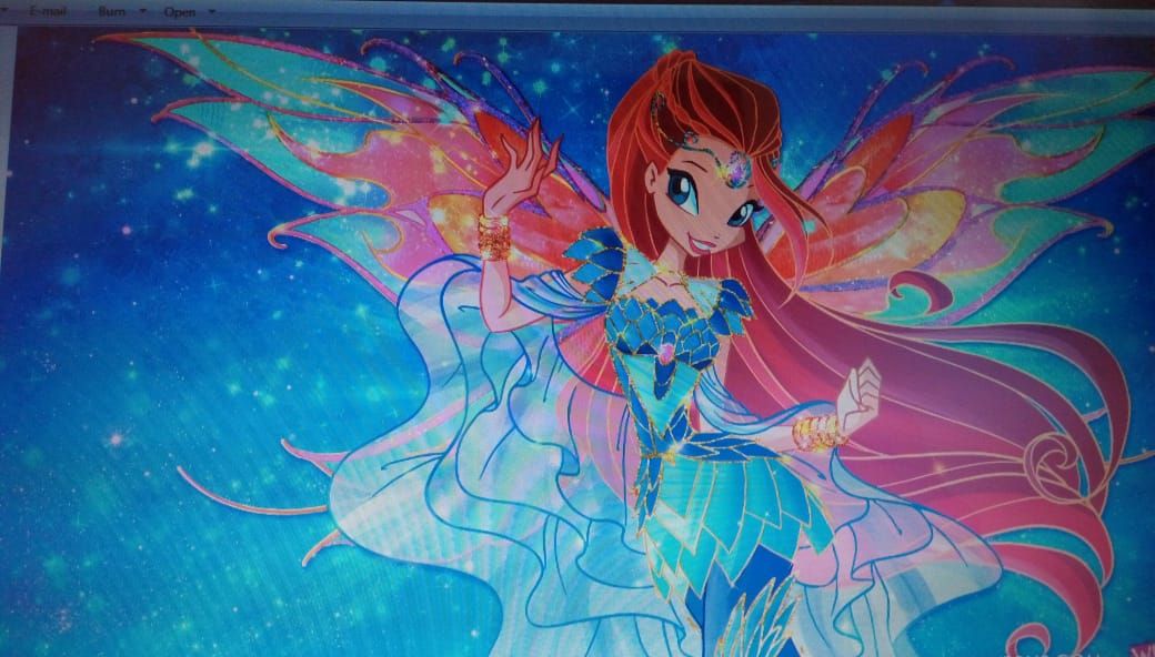 How to Draw Bloom ( Winx Club ) - Bloomix Transformation : 10 Steps ...