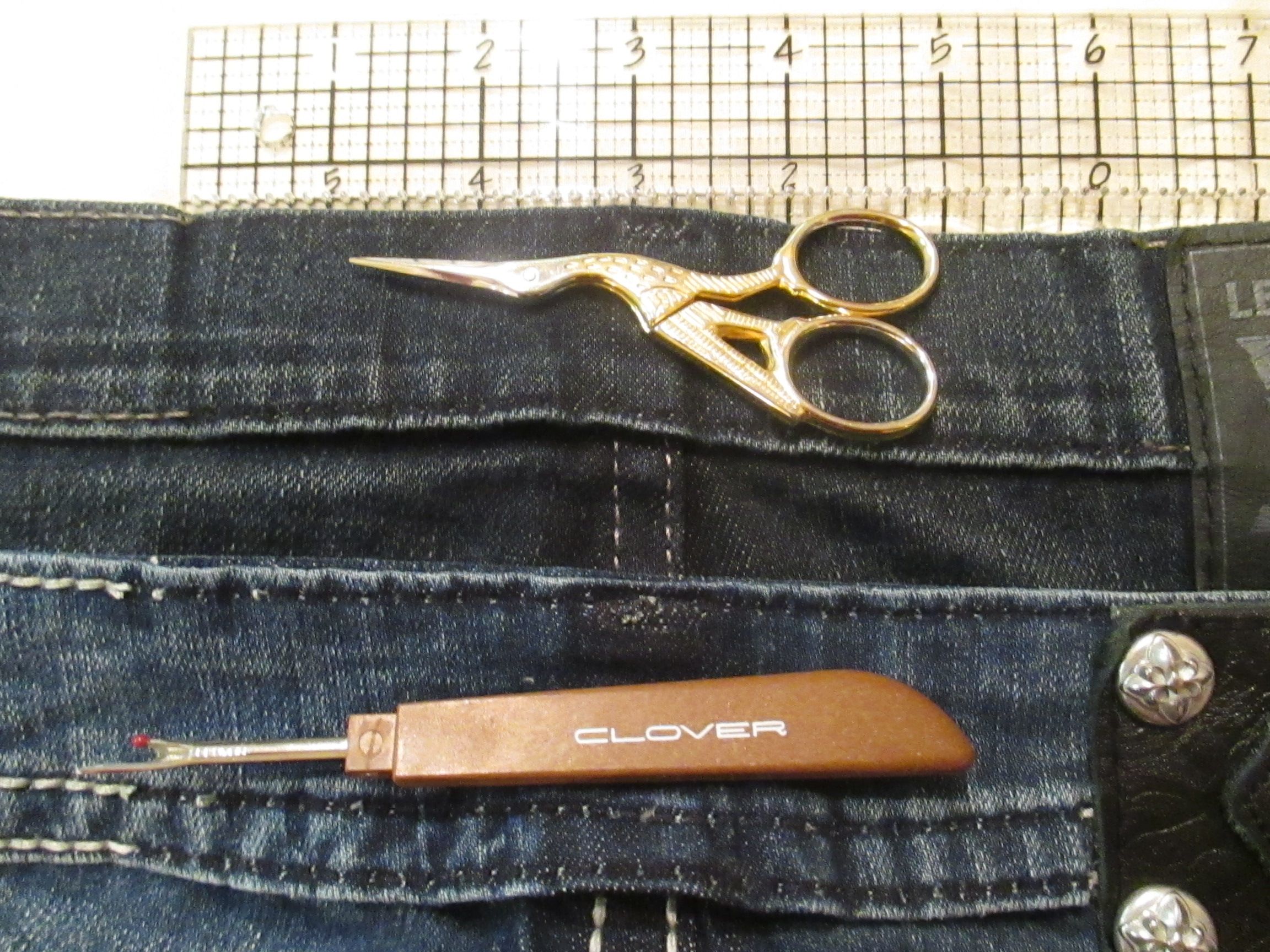 How to Resize Your Jeans : 6 Steps (with Pictures) - Instructables