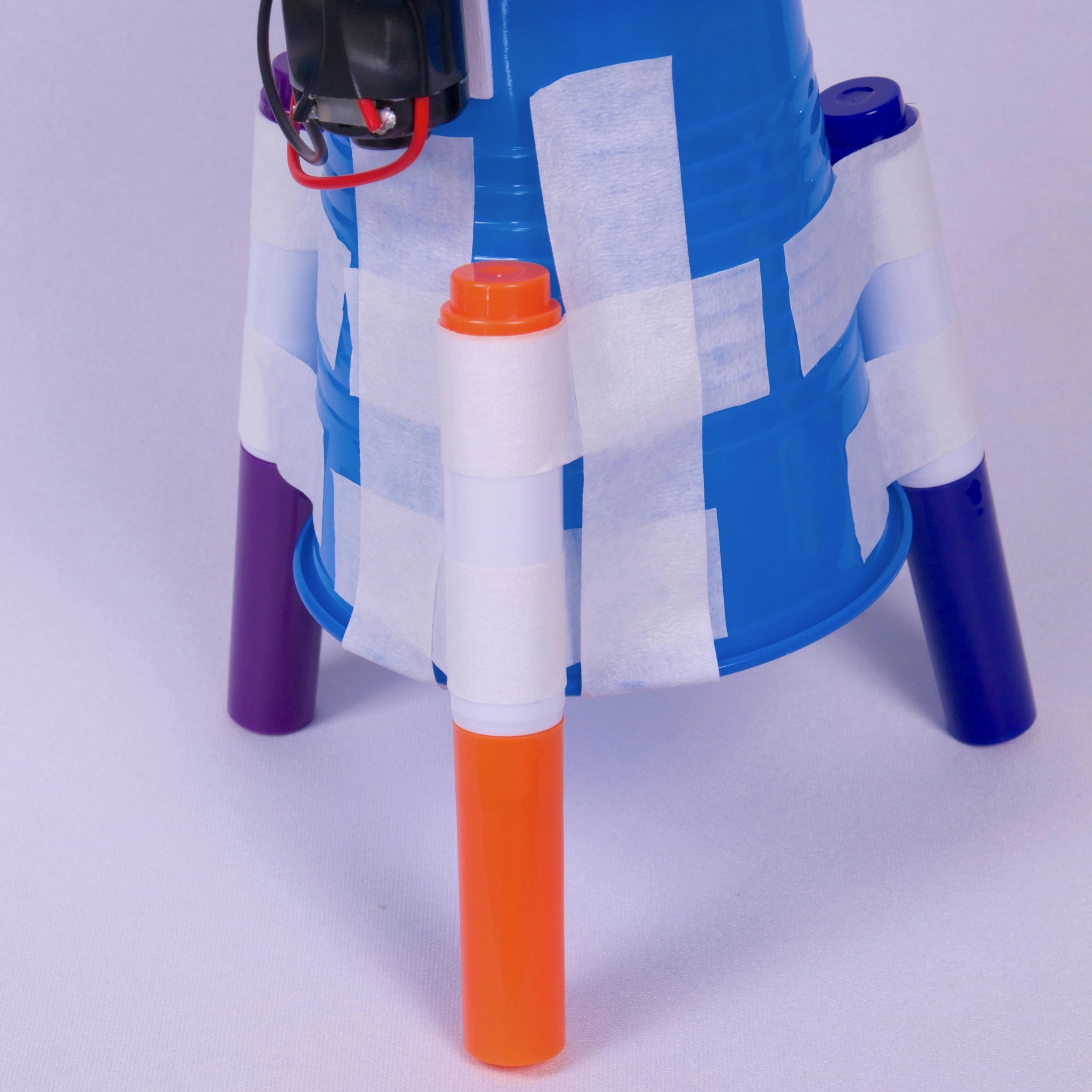 DIY Scribbling Doodle Bot Project - STEM Classic Made Better : 6 Steps ...