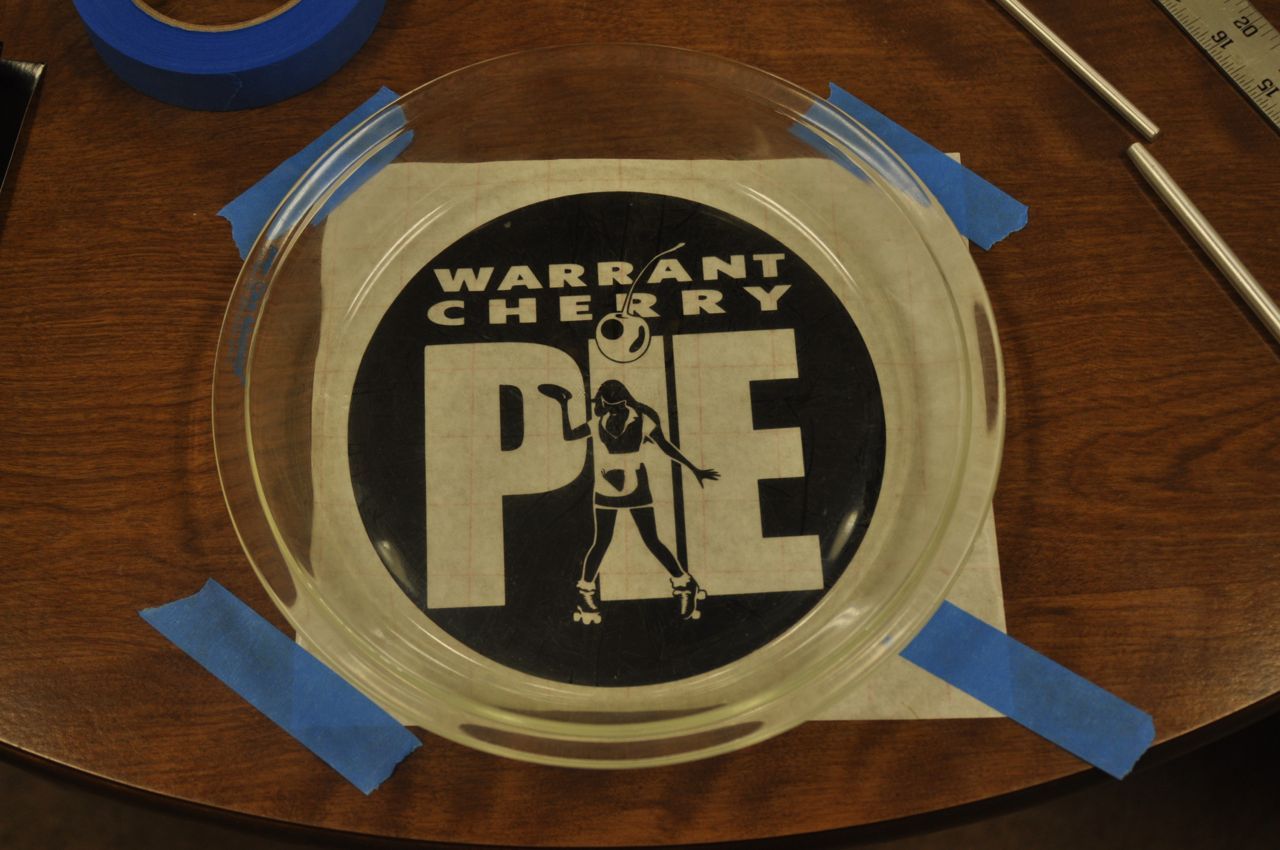 Etched Glass "Pi" Pie Pans : 8 Steps (with Pictures) - Instructables