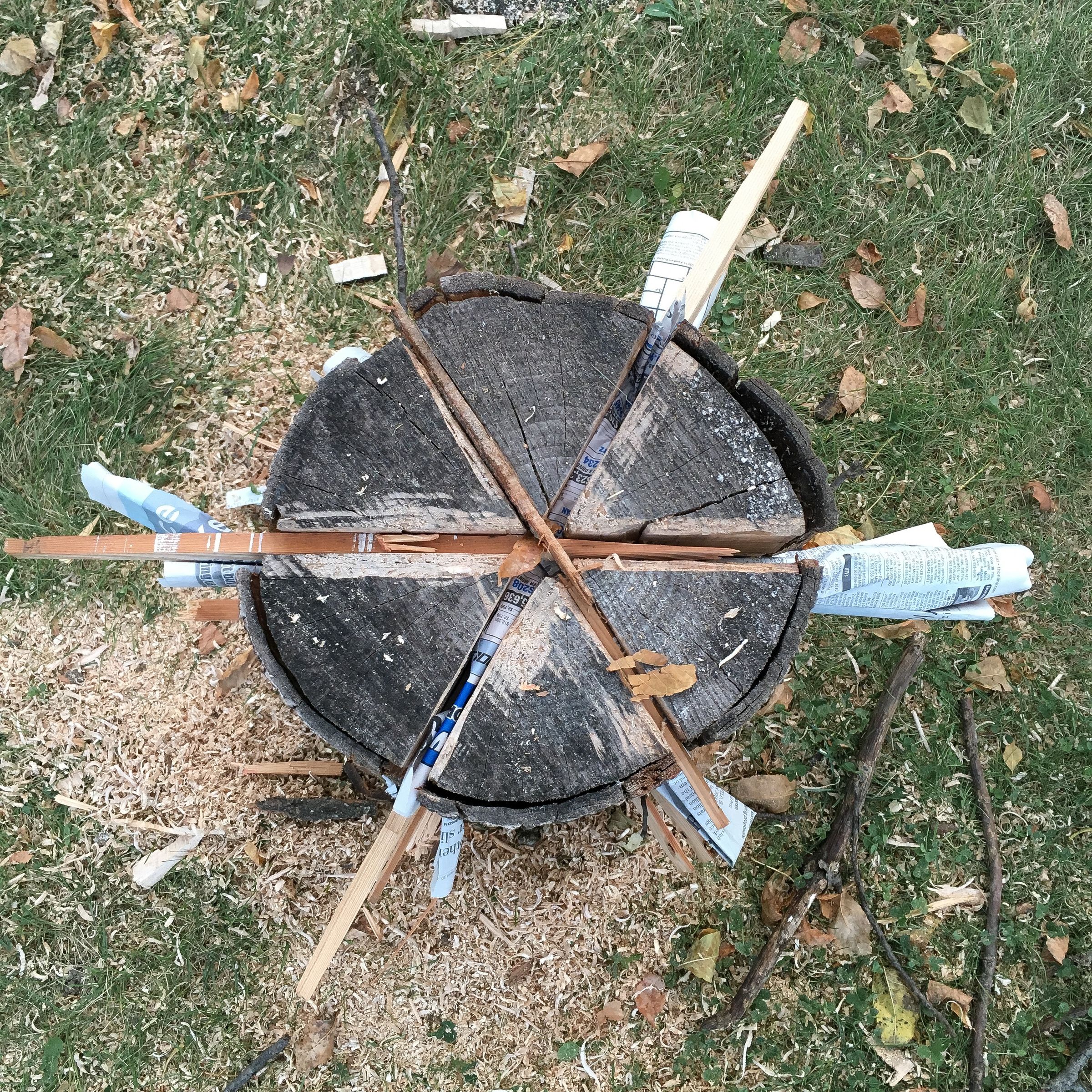 How to Make a Swedish Fire Torch : 4 Steps (with Pictures) - Instructables