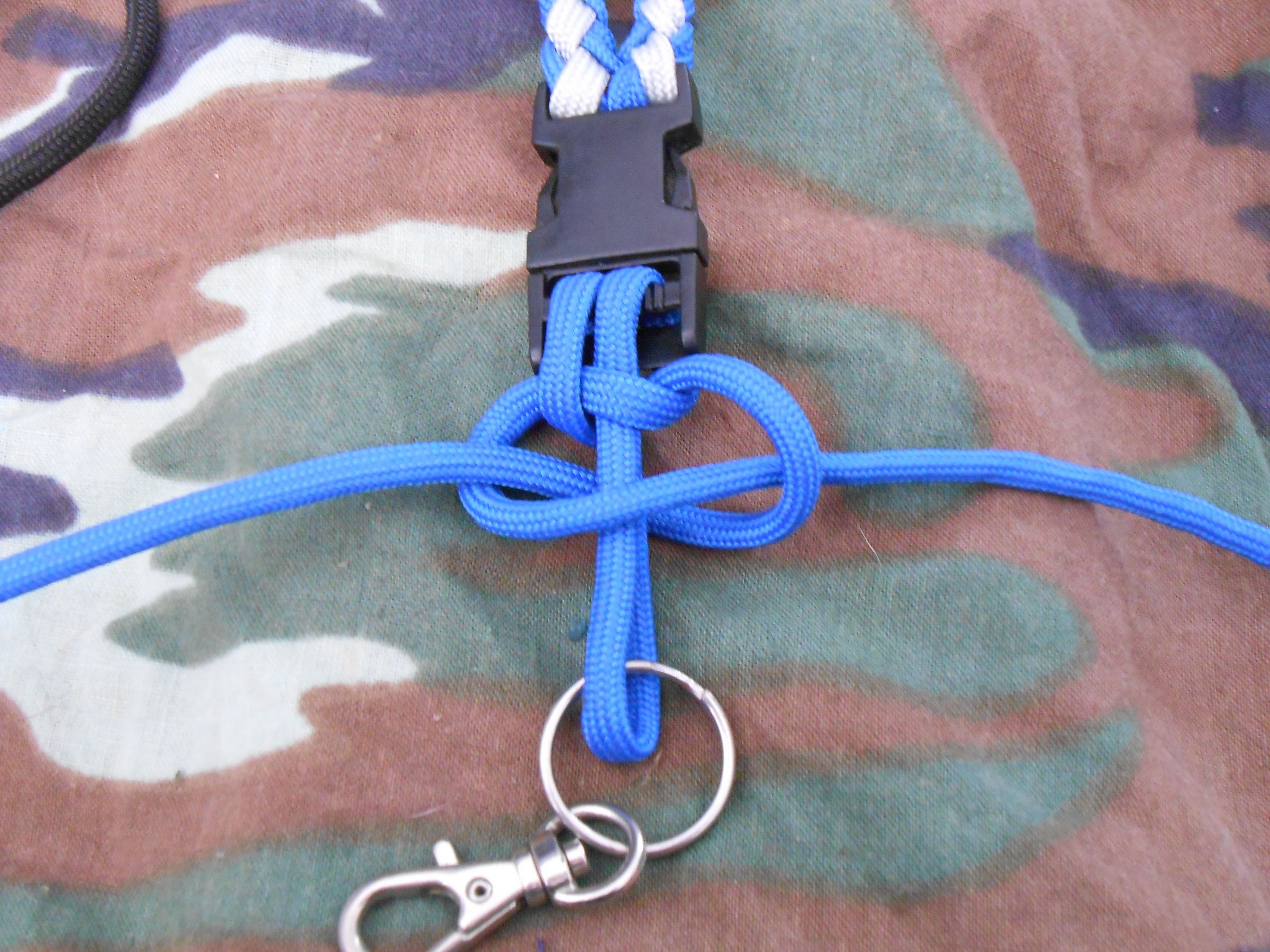 Break Away Paracord Lanyard With Side Release Buckle and Swivel Snap ...