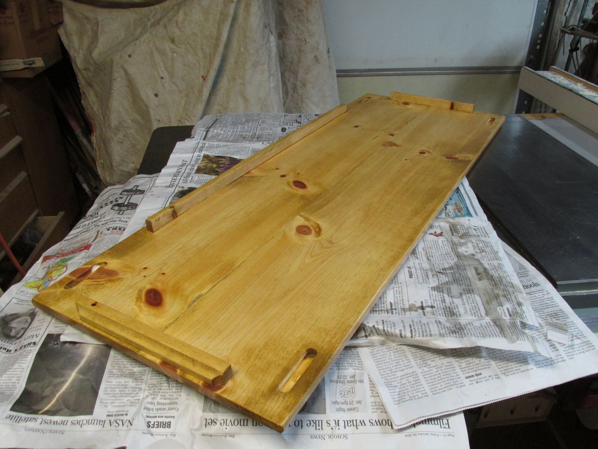 Paracord and Pulley Hanging Table : 11 Steps (with Pictures ...