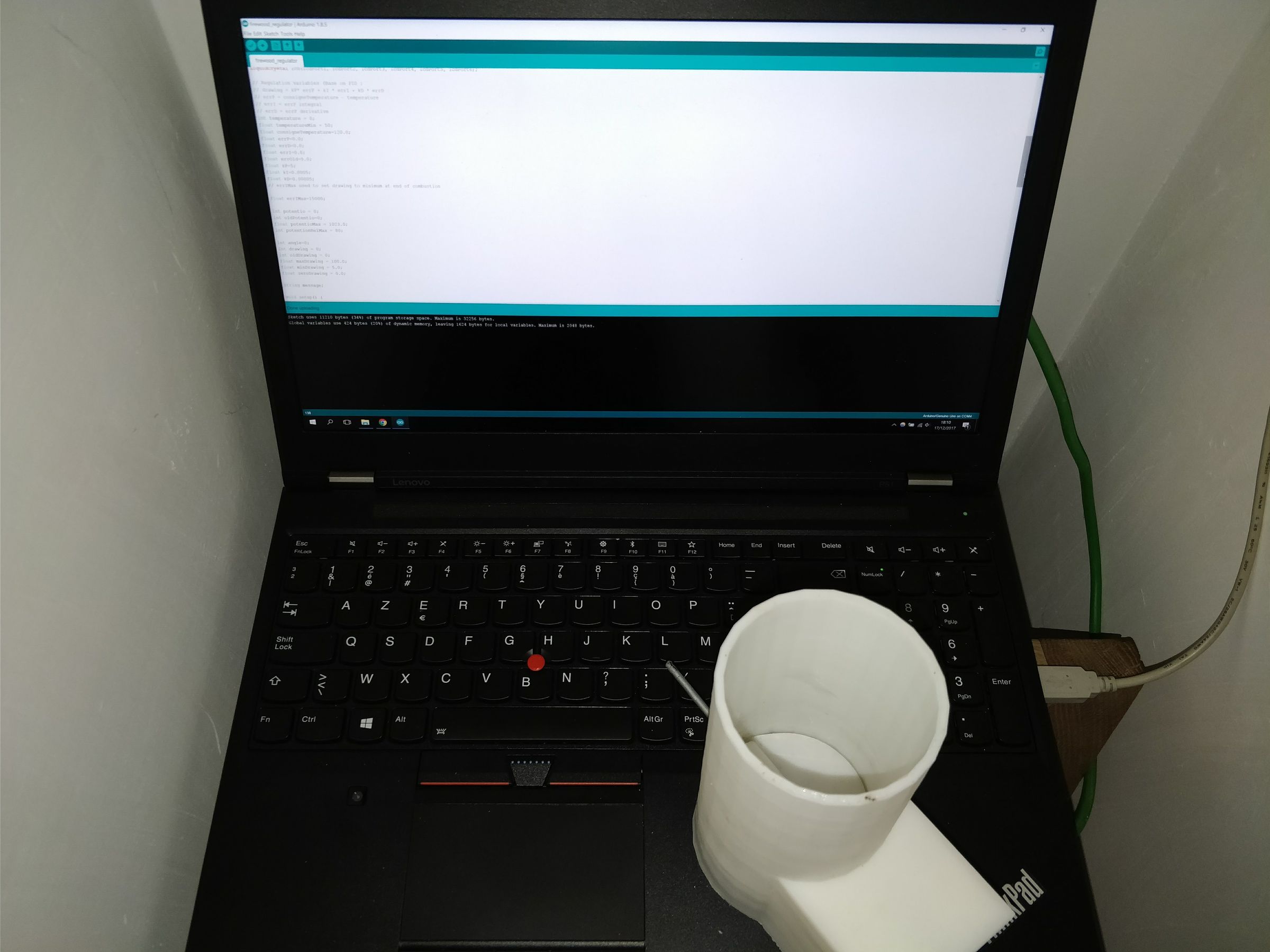 Arduino Wood Stove Regulator : 8 Steps (with Pictures) - Instructables