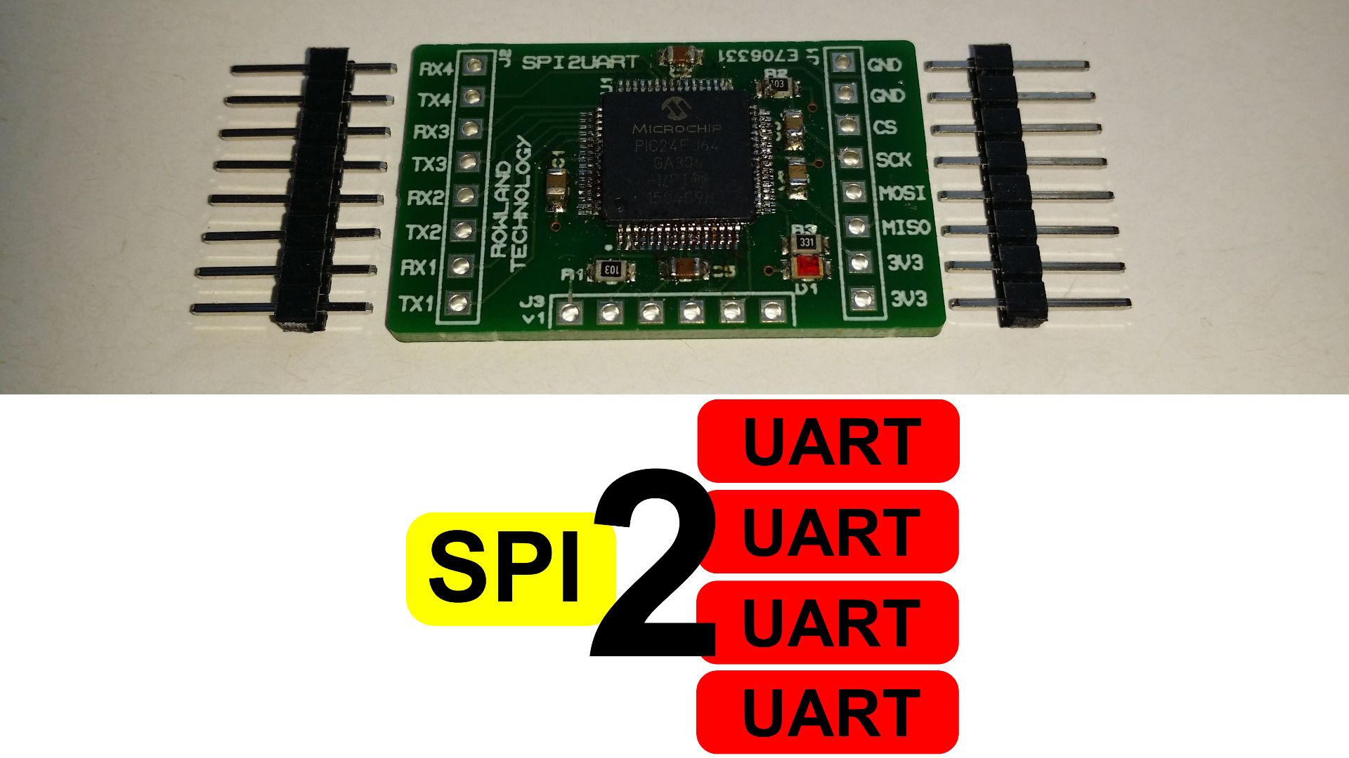 SPI to 4 X UART Bridge (MULTIUART) : 6 Steps - Instructables