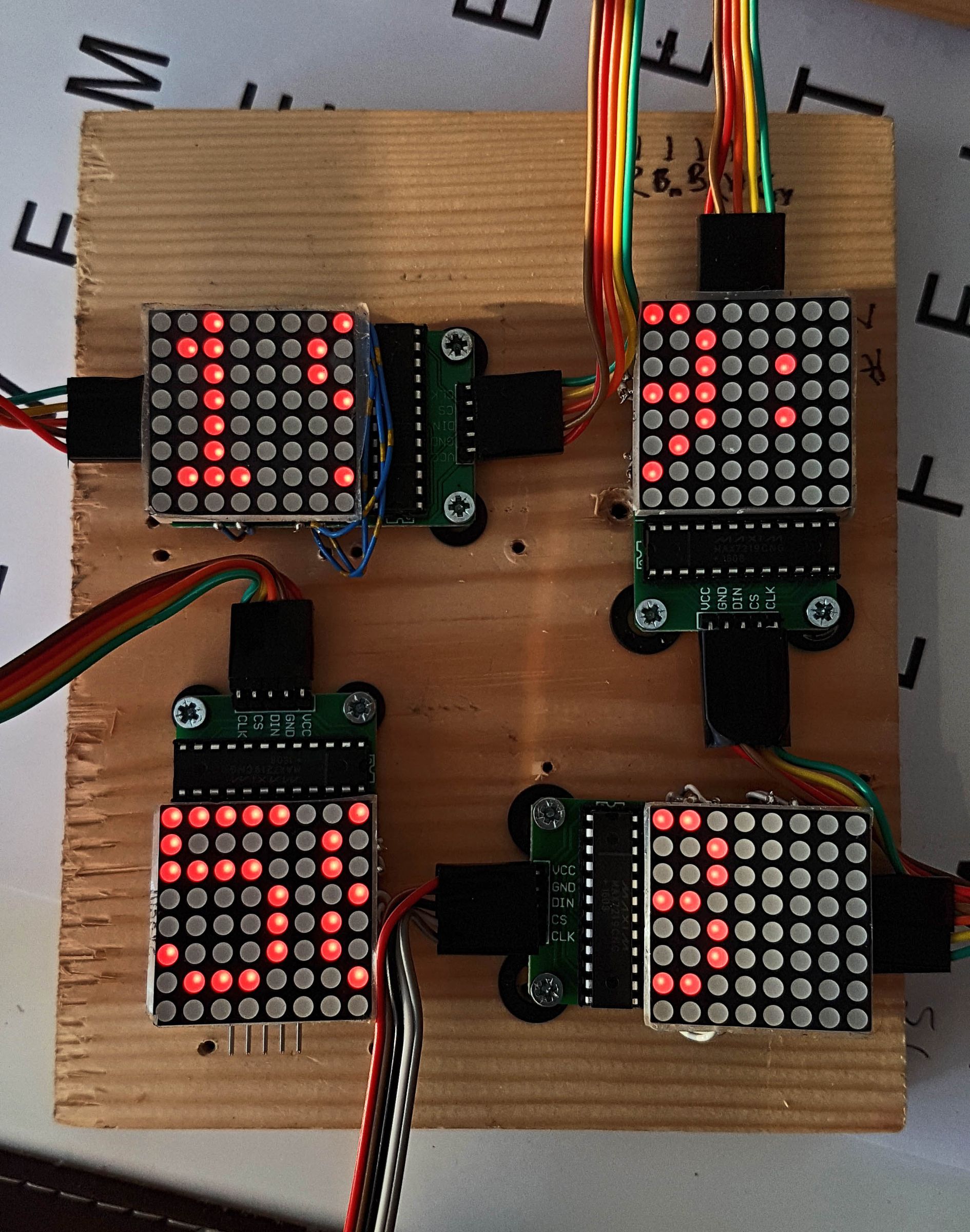 Wordclock : 15 Steps (with Pictures) - Instructables