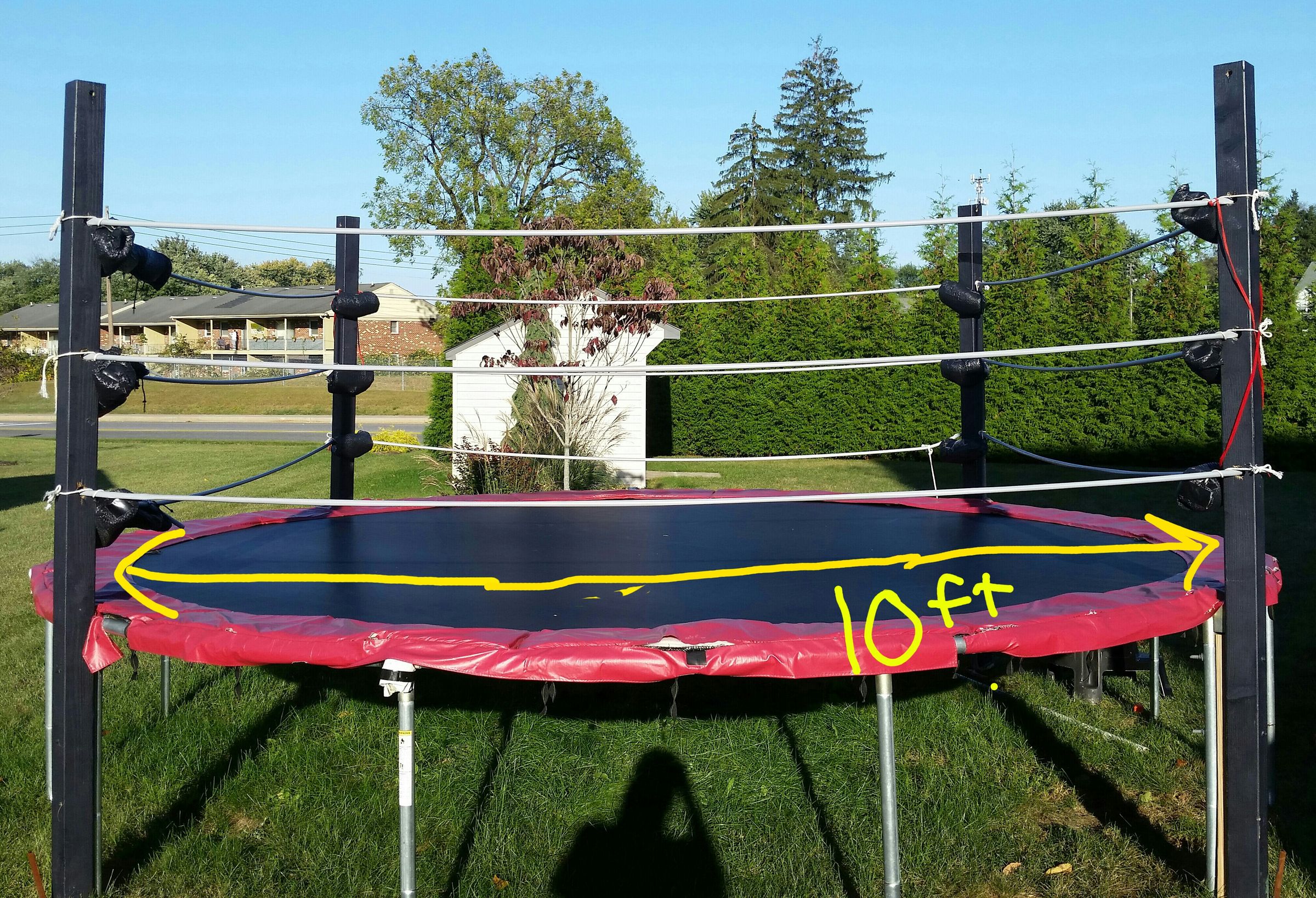 Trampoline Wrestling Ring : 5 Steps - Instructables