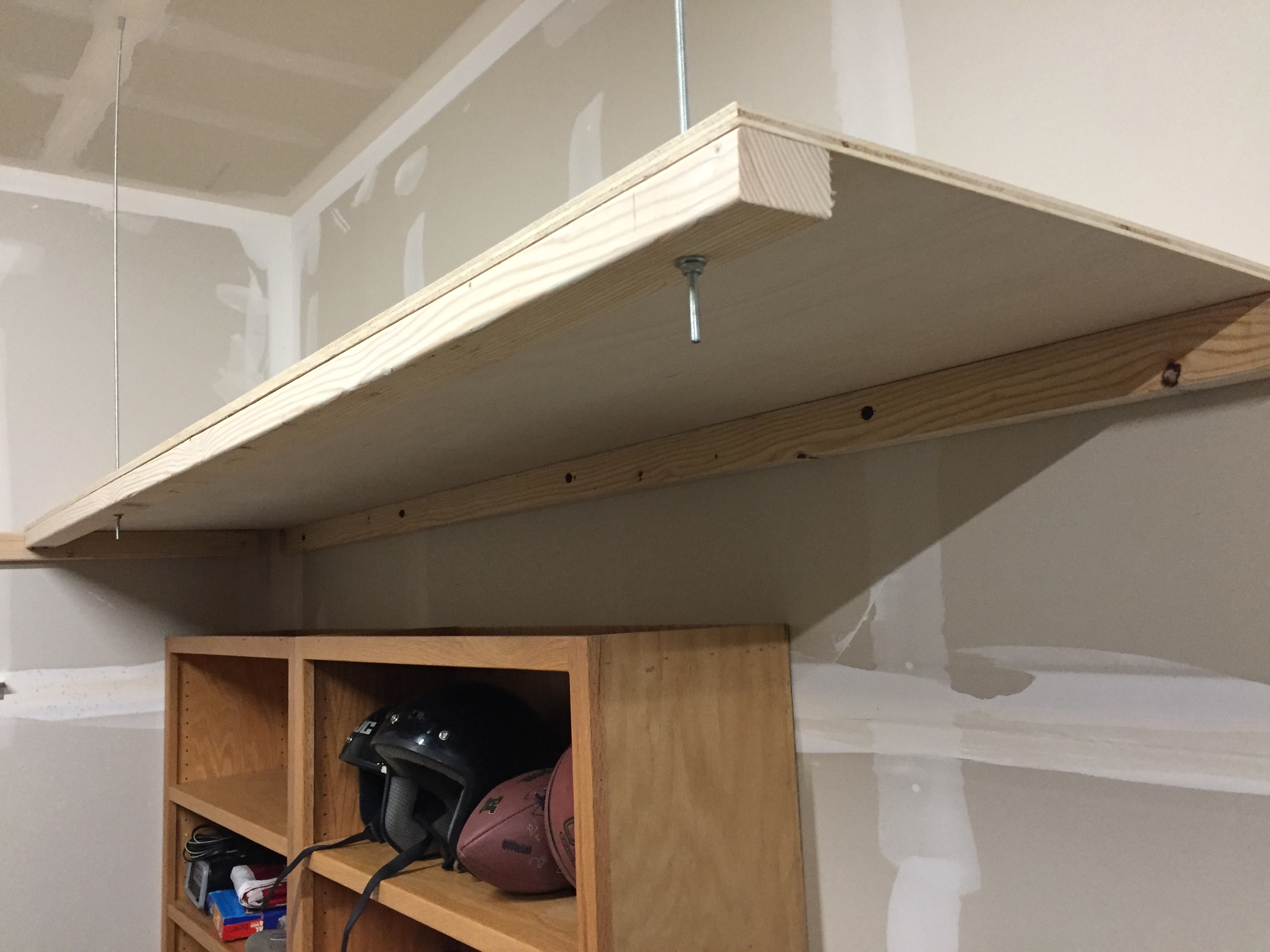 Overhead Garage Shelves : 12 Steps (with Pictures) - Instructables