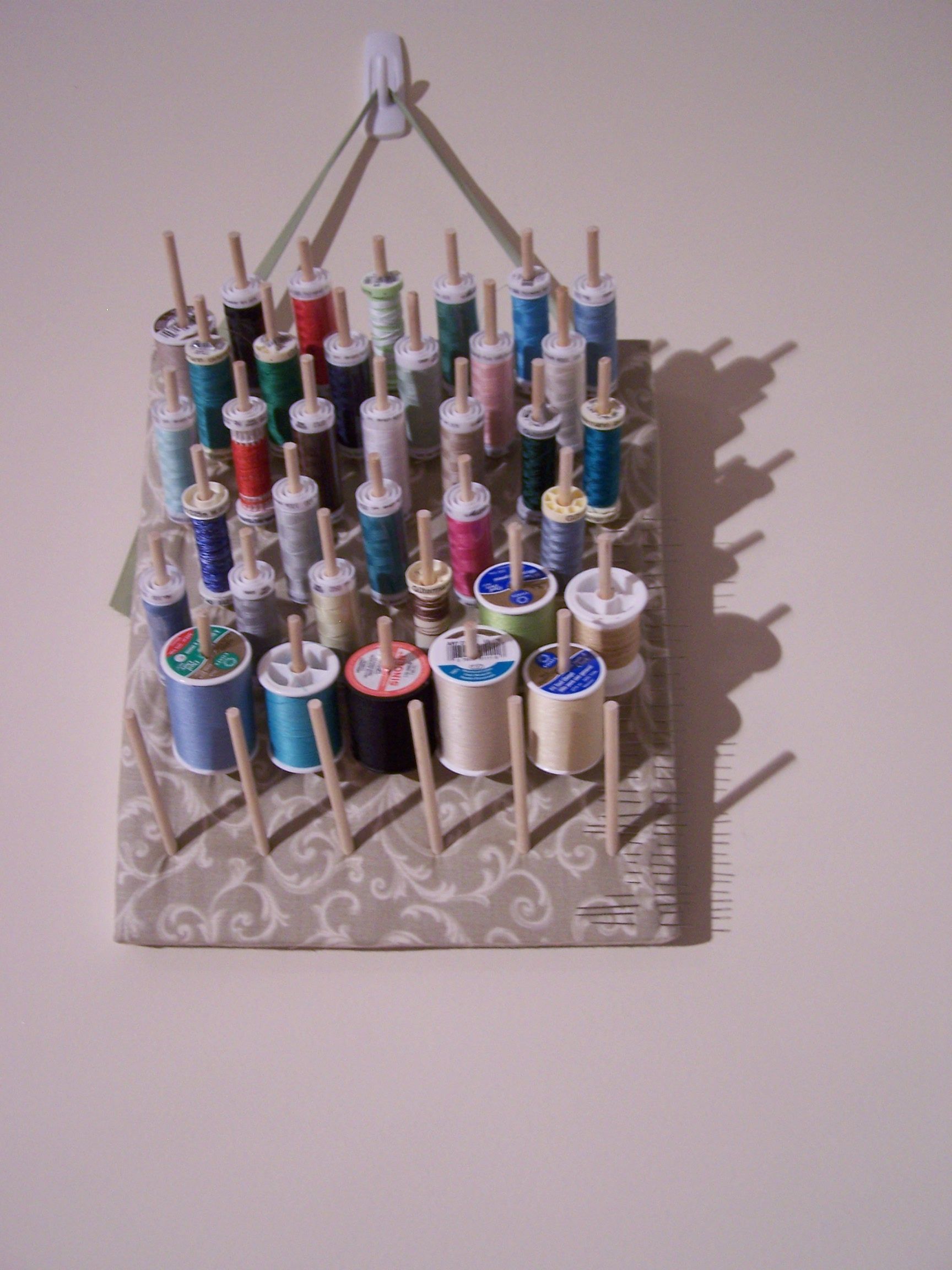 How to Make a Simple and Stylish Thread Rack : 6 Steps (with Pictures ...