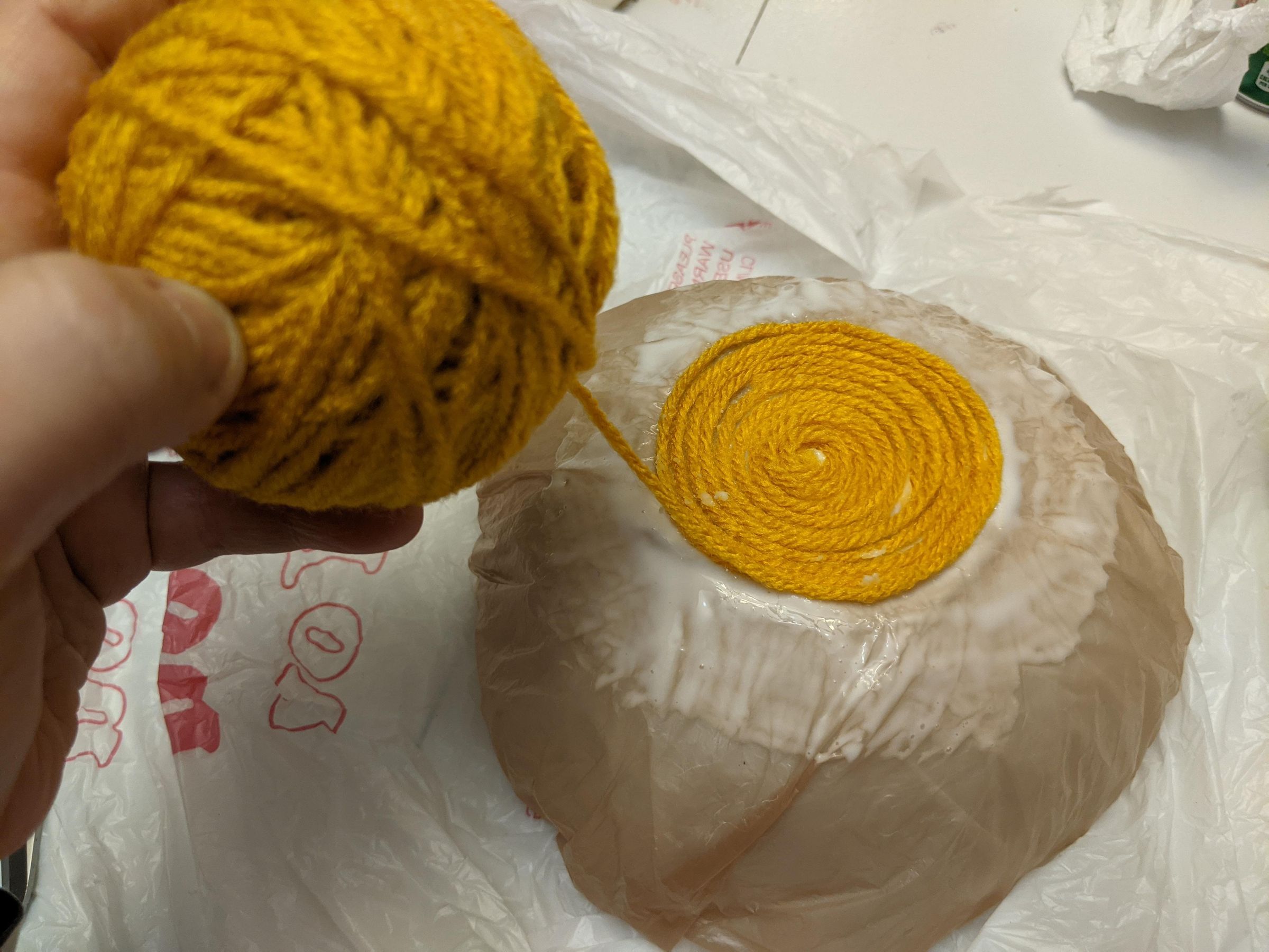 Plastic Bag String Bowl : 11 Steps (with Pictures) - Instructables