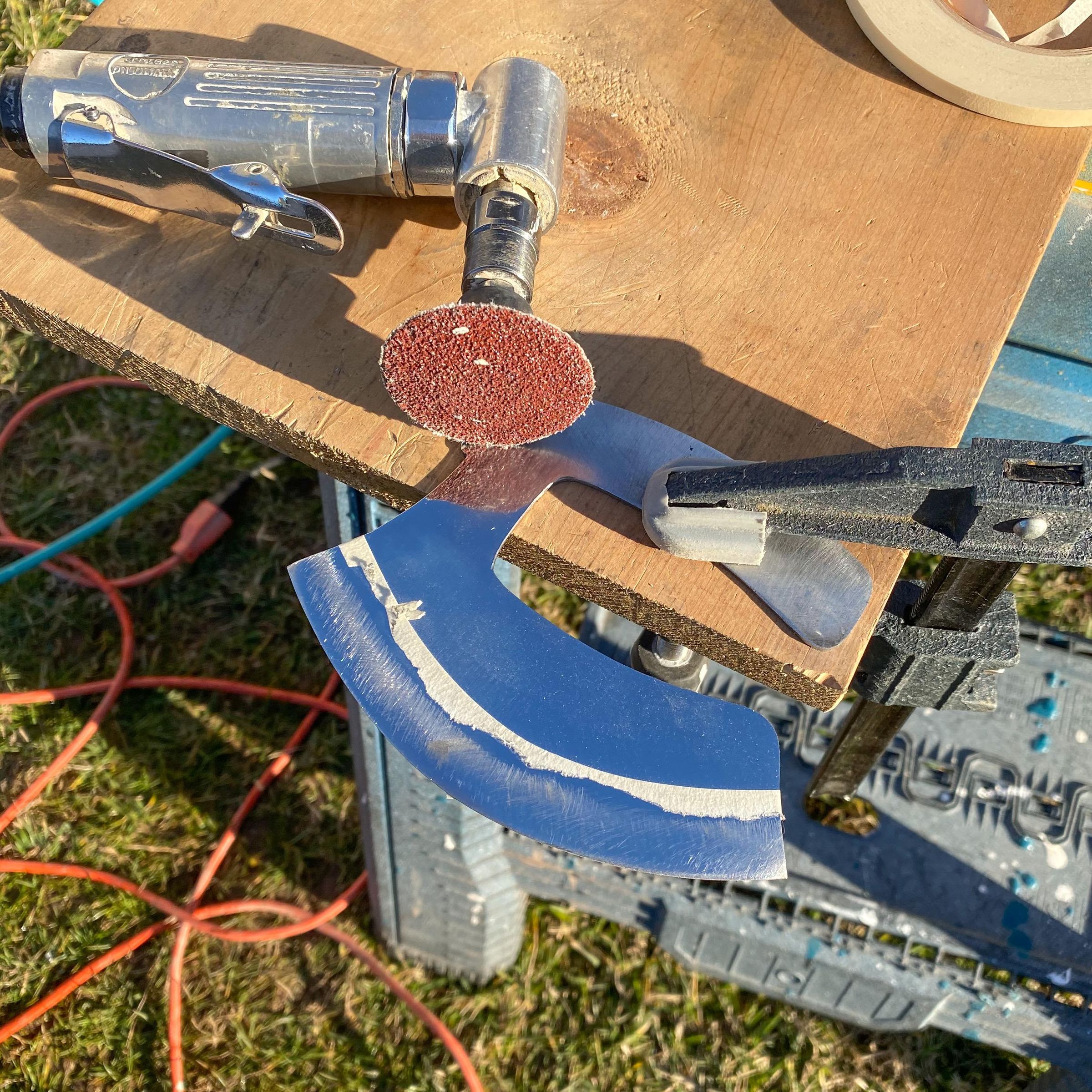 How to Make a Ulu Knife From a Old Saw Blade Plus a Bonus Cutting Board ...