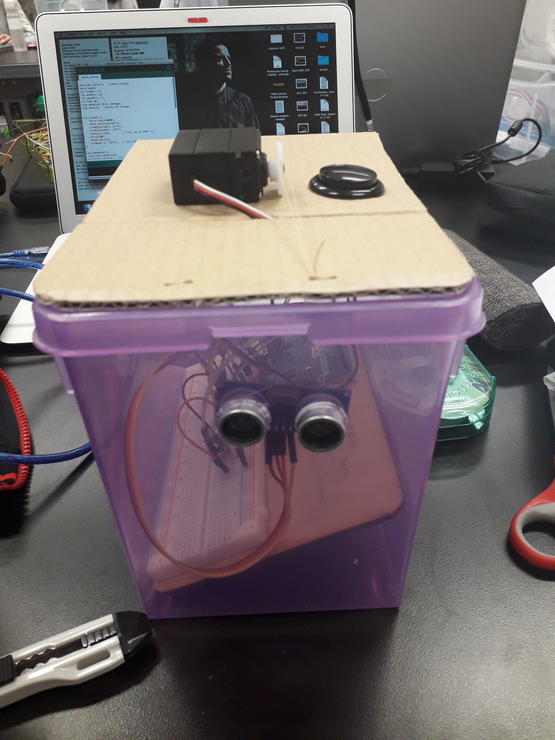 Arduino Smart Trashcan : 5 Steps - Instructables