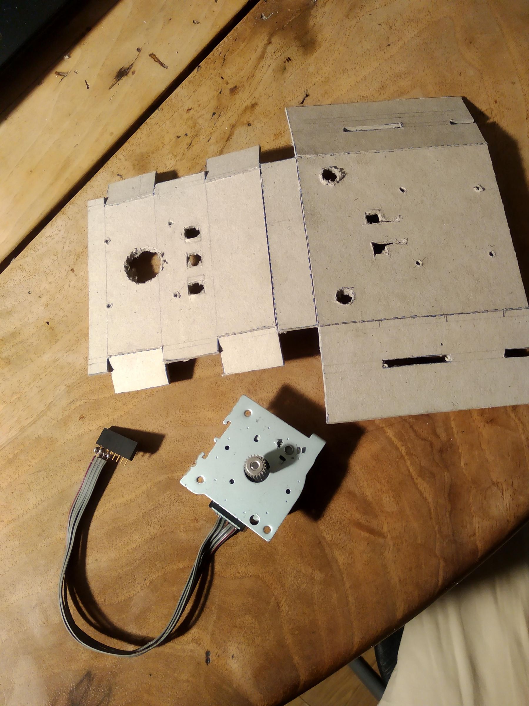 Self-Replicating Cardboard Pen Plotter : 7 Steps (with Pictures ...