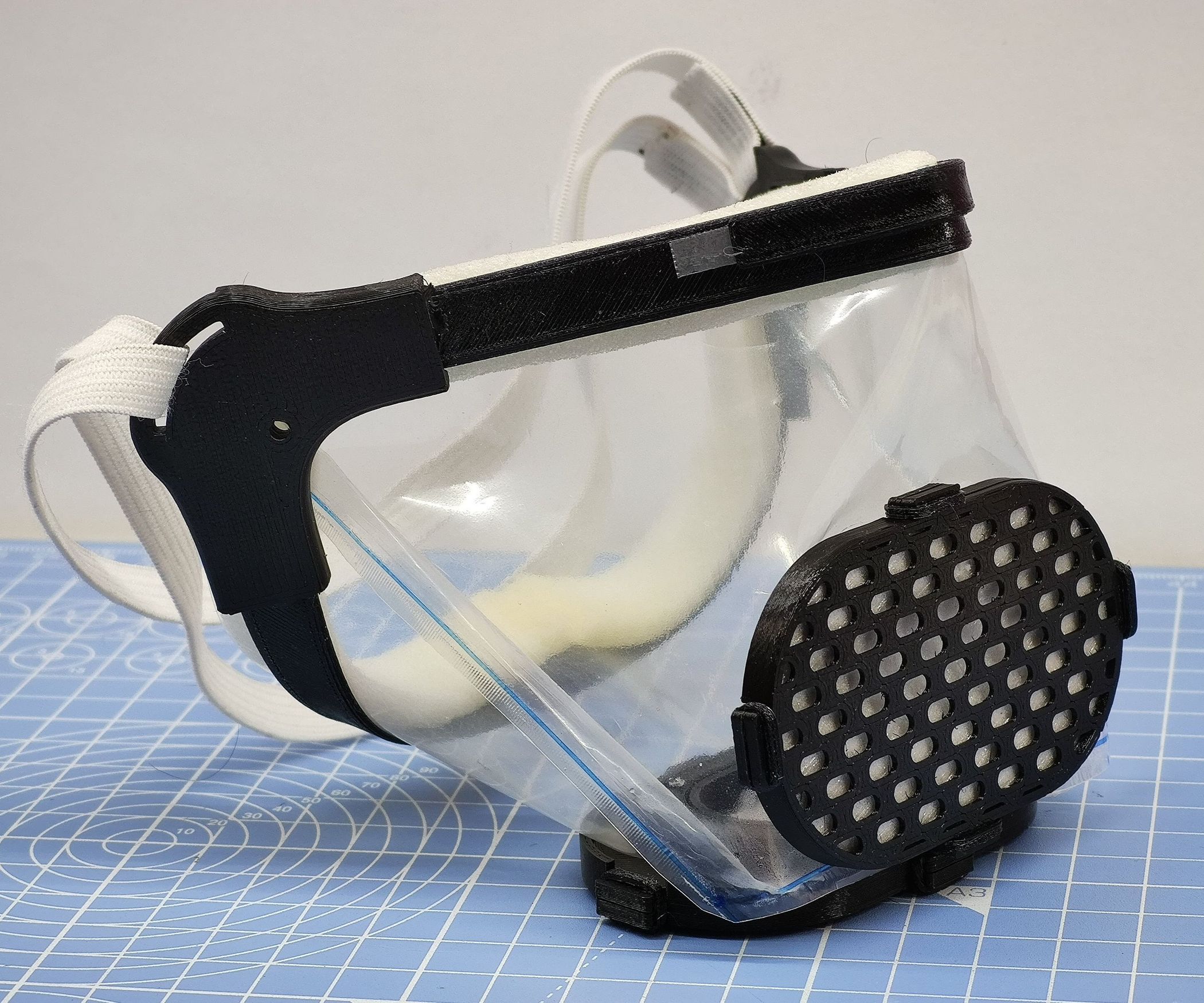 Slim and Adaptive Face Mask With Replaceable Filters : 10 Steps (with ...