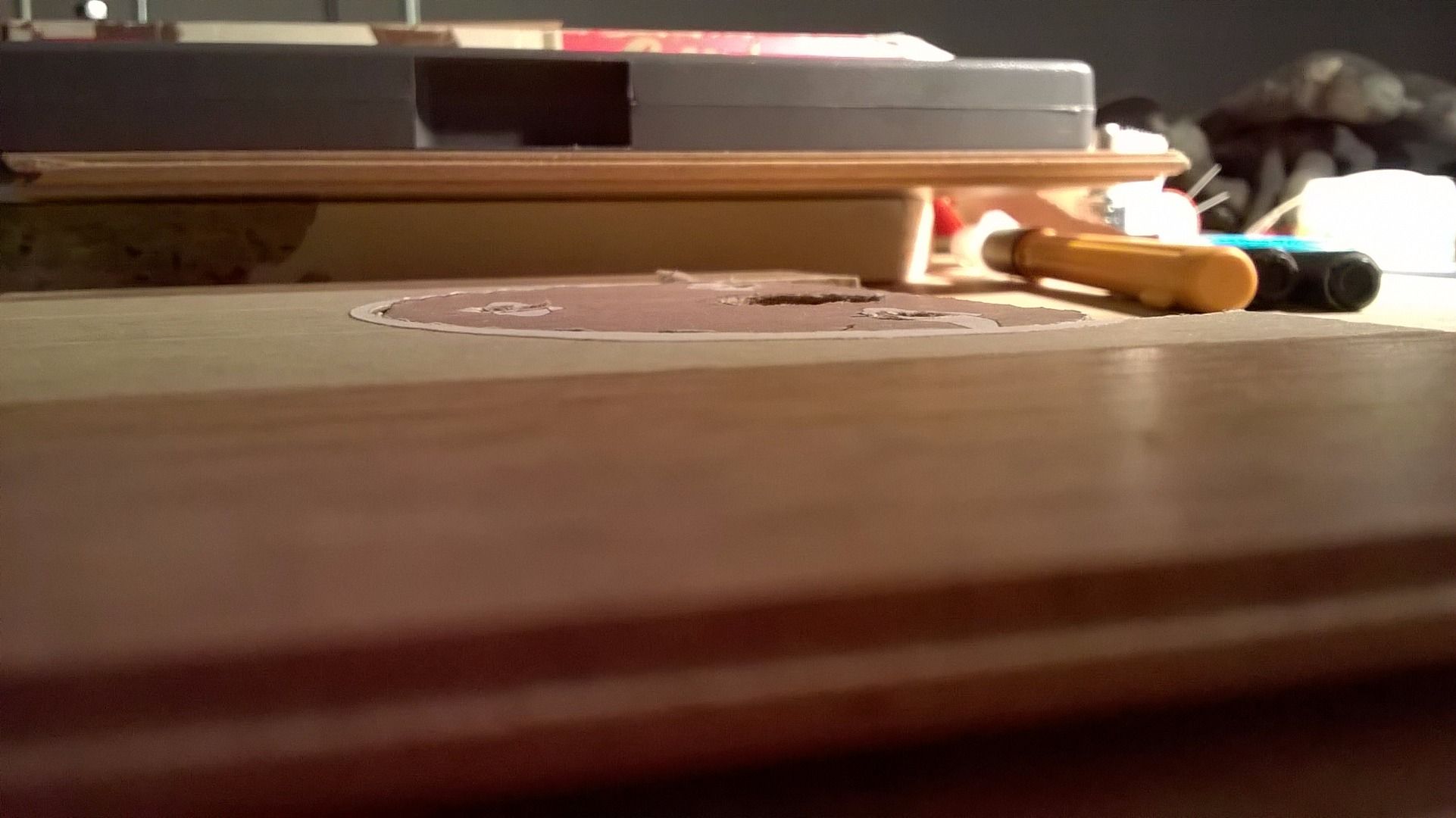 Wooden Precision Mini Router Base for Rotary Tool (with Cardboard ...