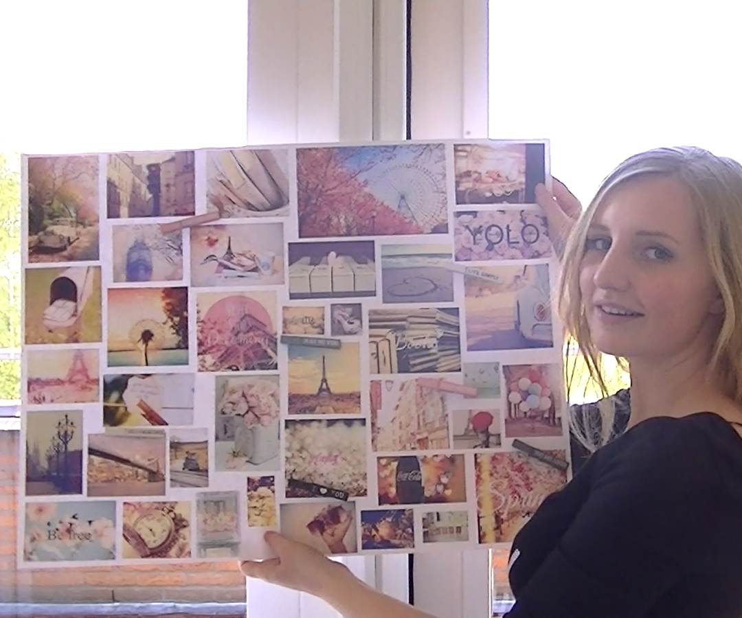 DIY Spring Collage - Instructables
