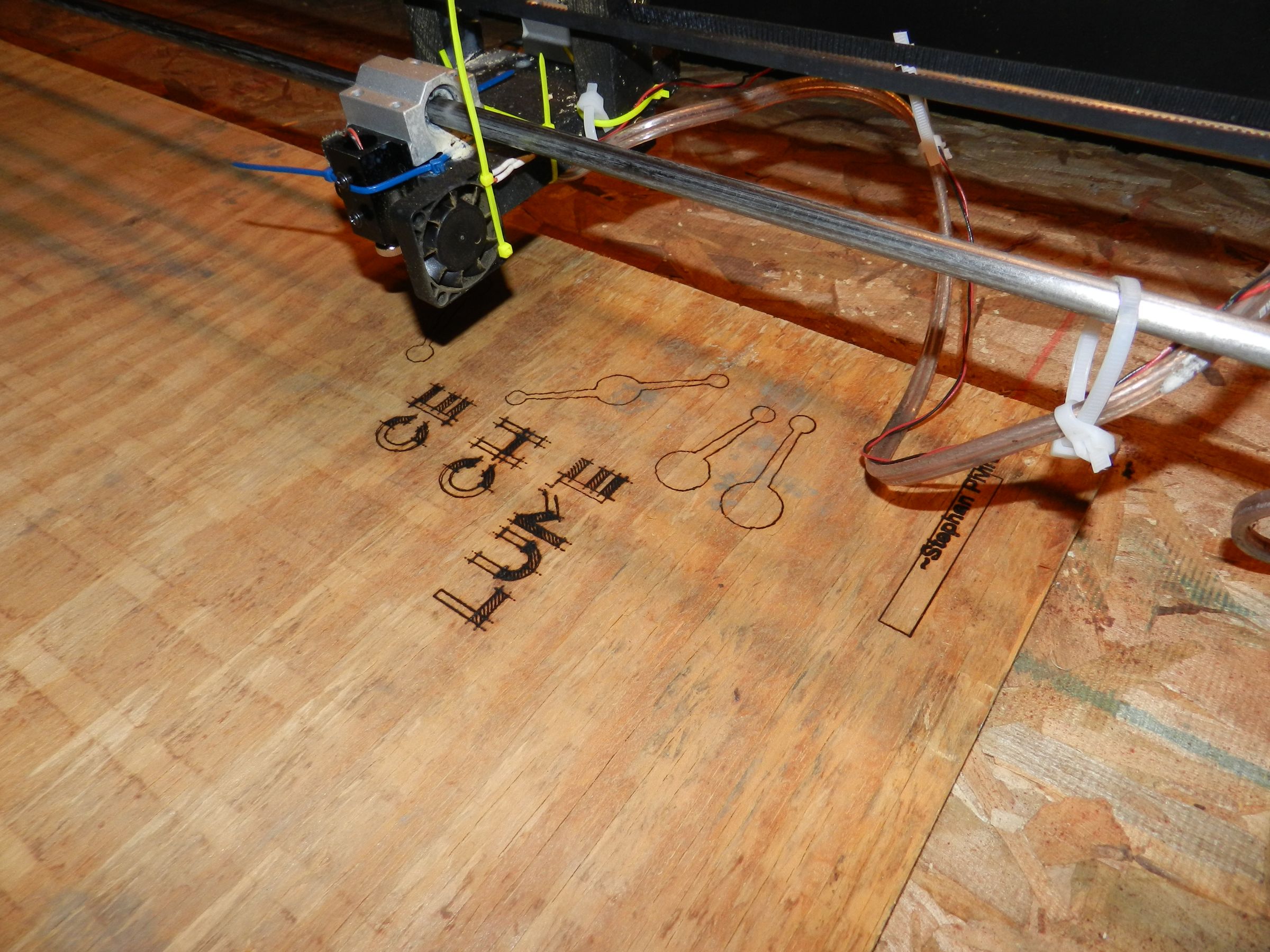 3W 4'x4' Arduino Laser Cutter/Engraver : 6 Steps (with Pictures ...