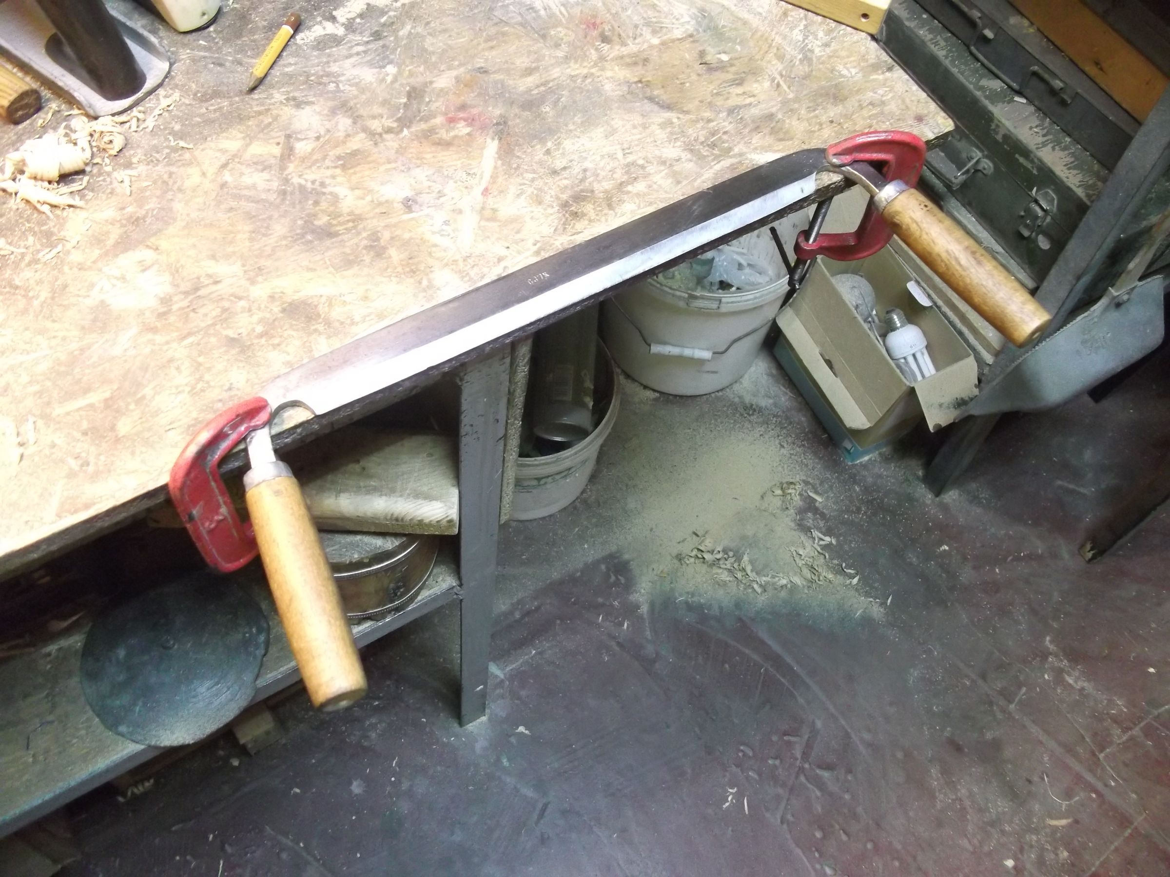 Adze From Broken Hammer Head (no Forging) : 29 Steps (with Pictures ...