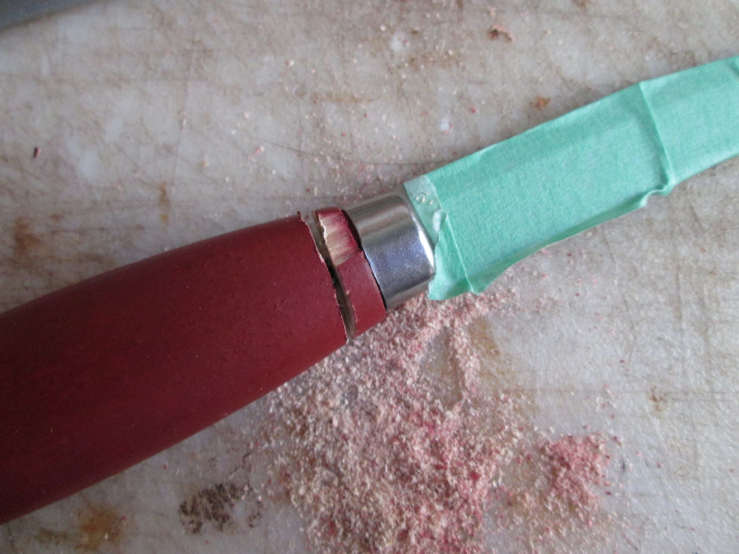 Stacked Leather Knife Handle : 8 Steps (with Pictures) - Instructables