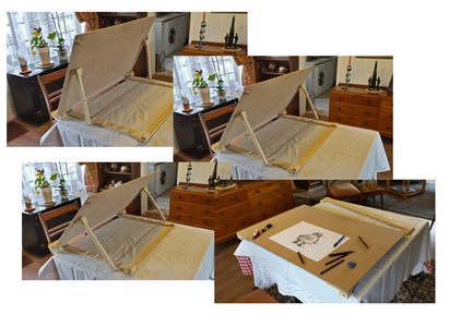 Lightweight Portable Table-Top Artists Easel : 6 Steps (with Pictures ...