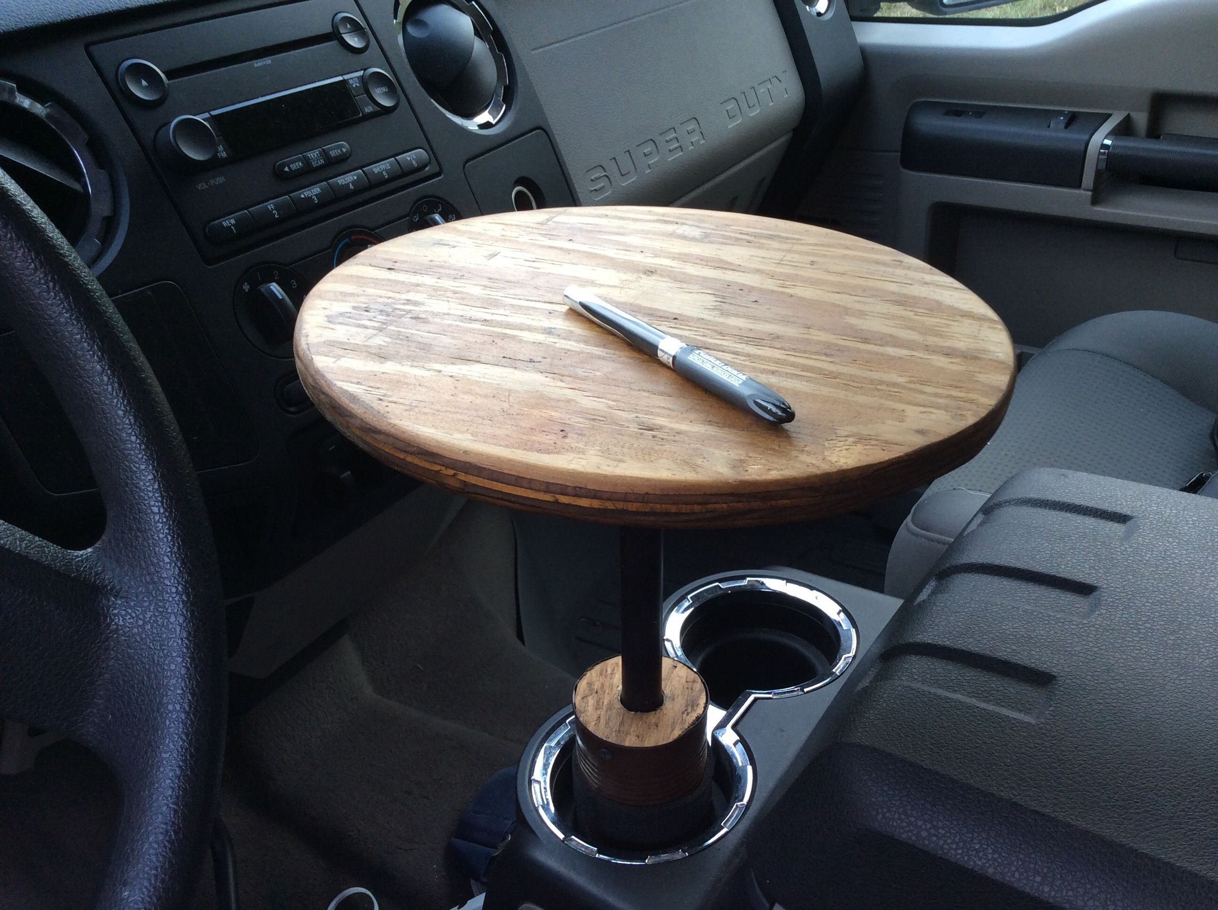 Portable Car Table and Glovebox Kit : 13 Steps (with Pictures ...