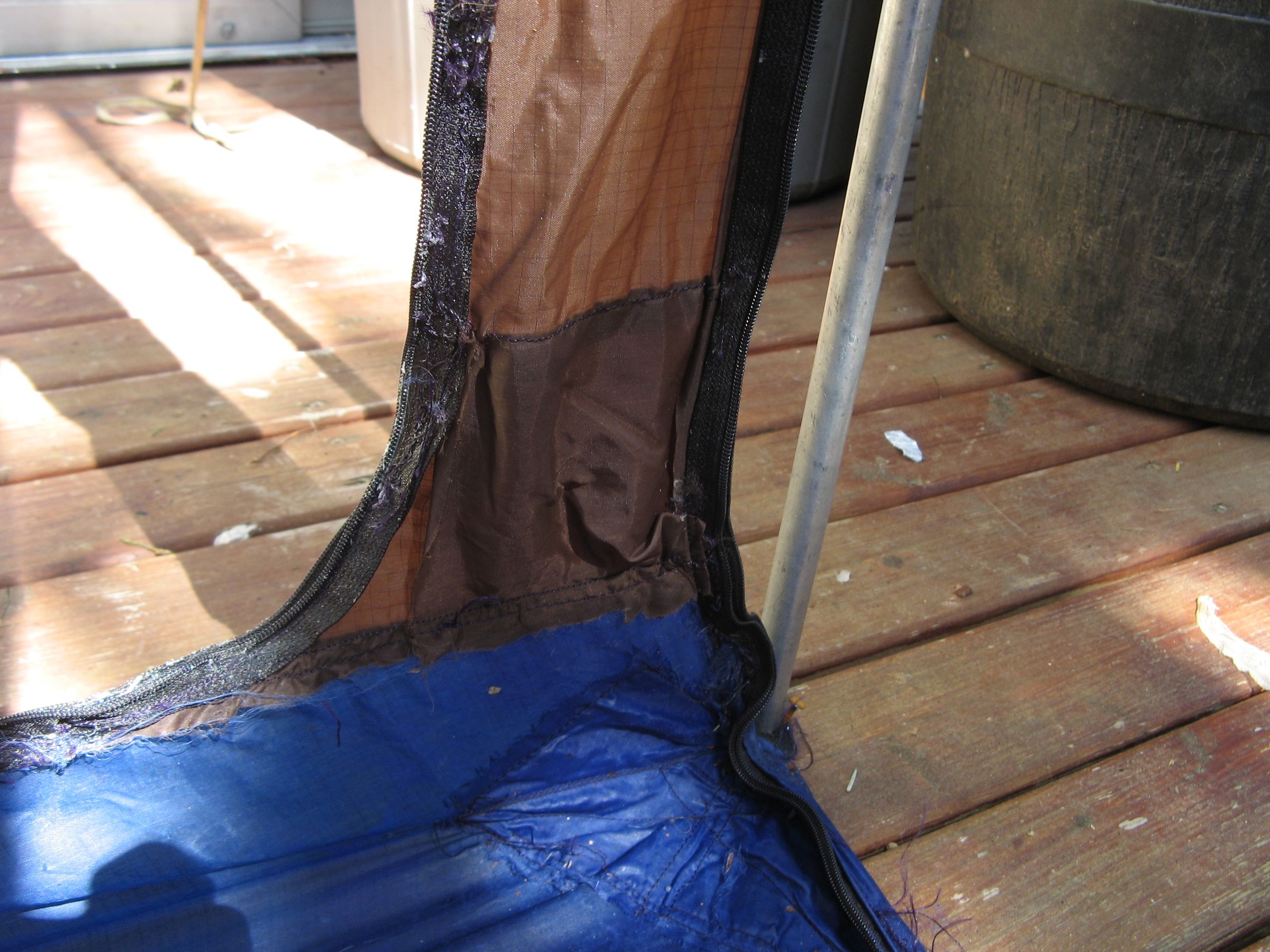 The Near-Perfect Tent: Design and Build a Recycled Tent : 15 Steps ...
