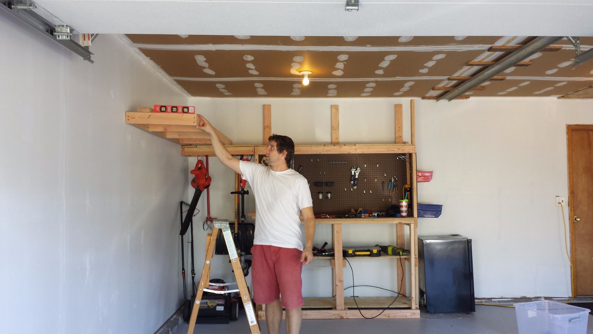 Garage Storage/Work Bench : 11 Steps (with Pictures) - Instructables
