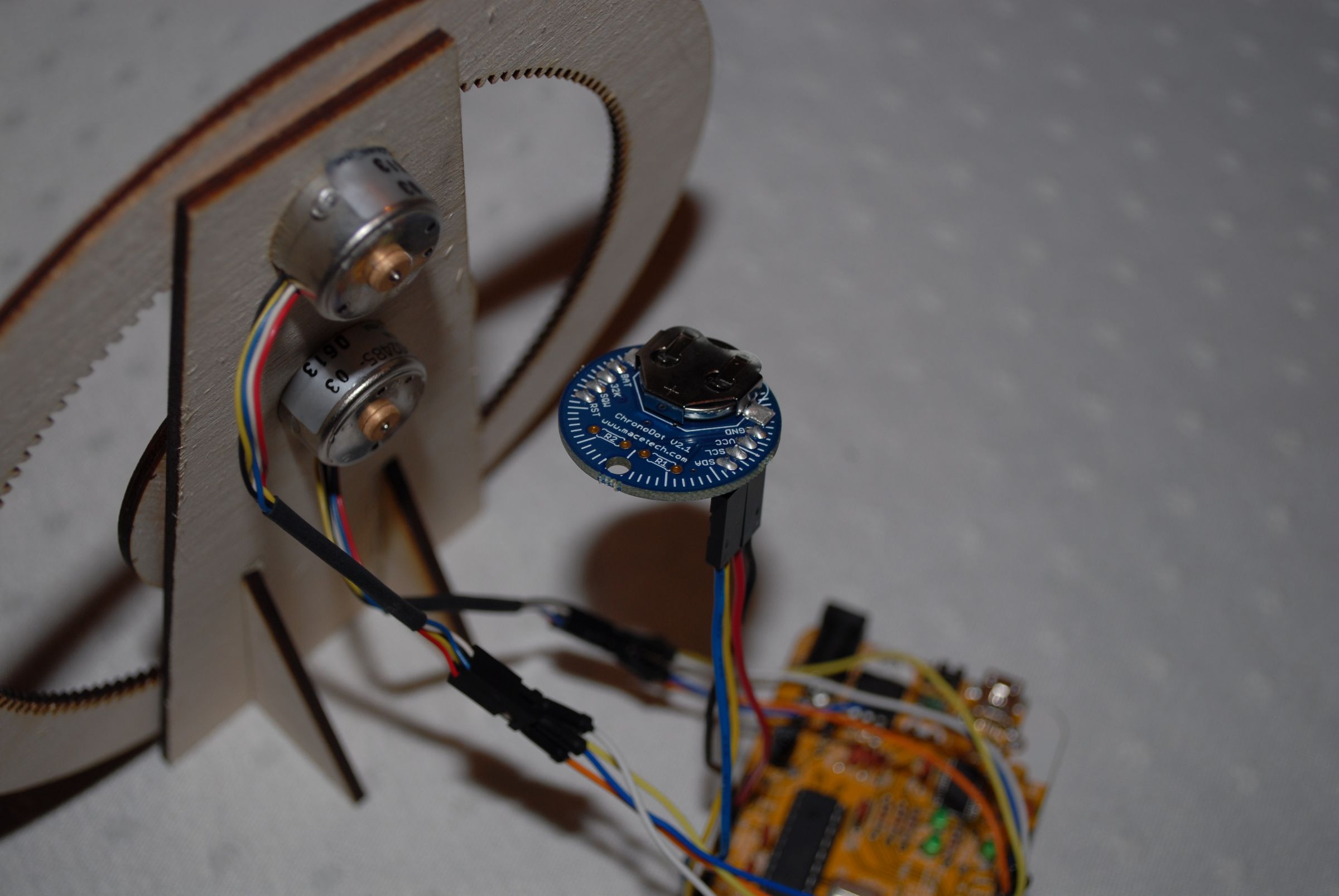 Laser Cut Gear Clock - With ChronoDot! : 8 Steps (with Pictures ...