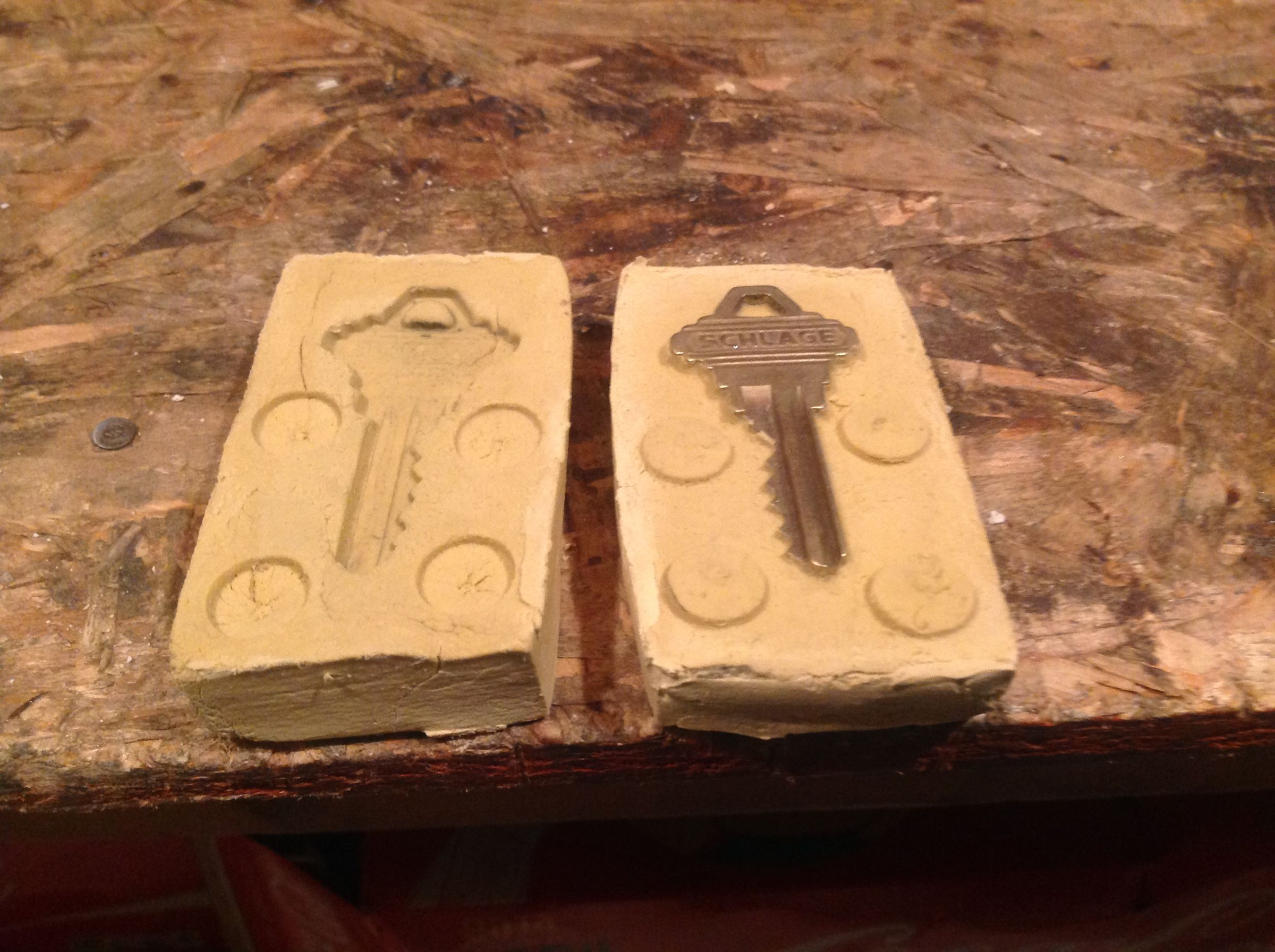 Copy a Key by Casting! : 9 Steps (with Pictures) - Instructables