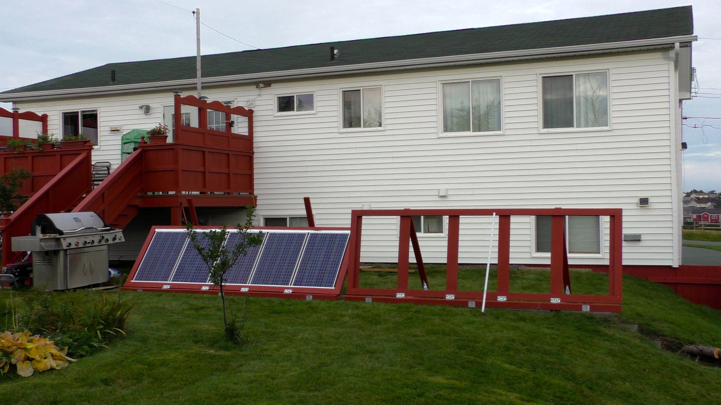 Ground Mounted Solar Panels With Adjustable Angles : 7 Steps (with ...